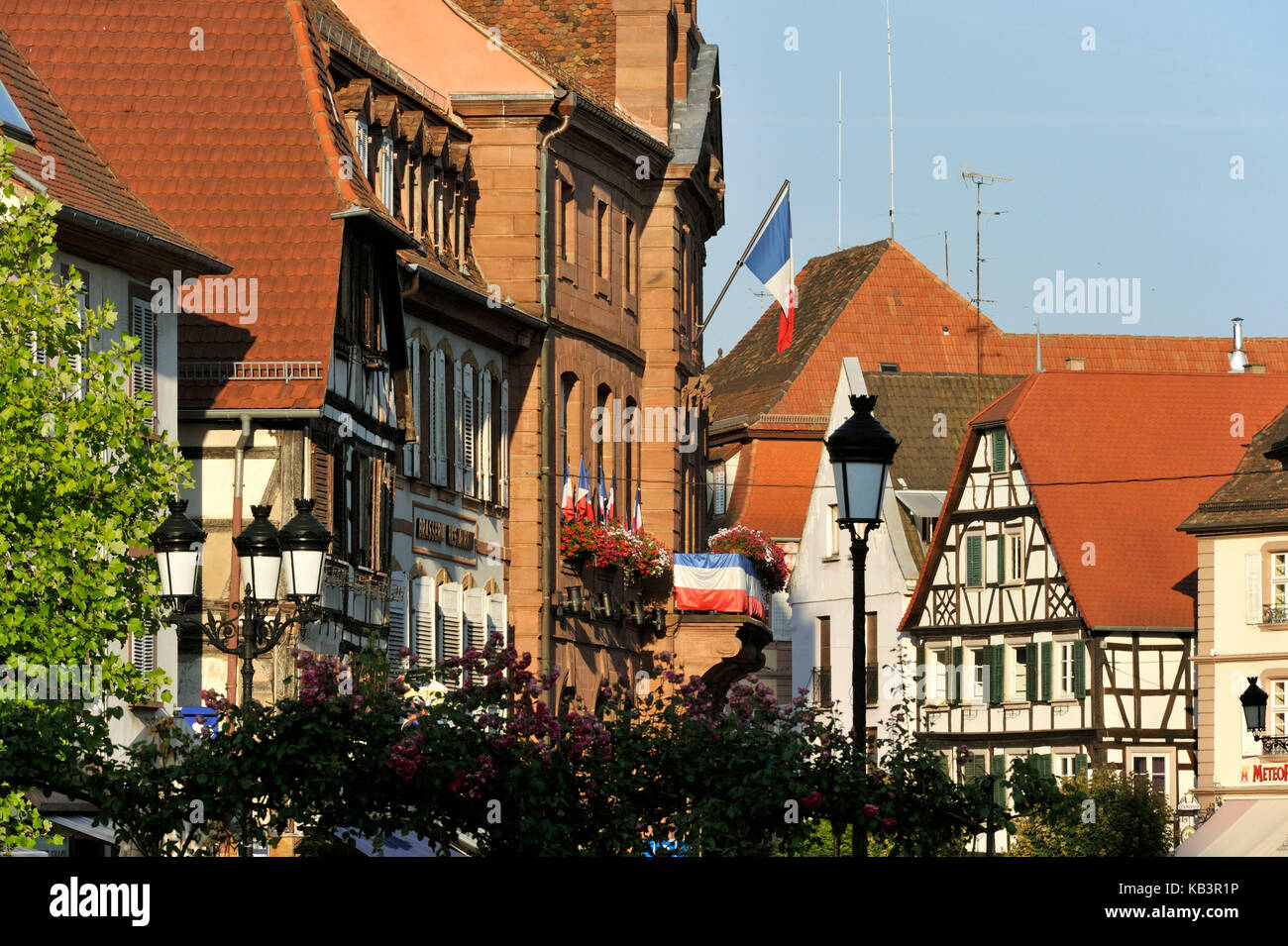 Frankreich, Bas Rhin, wissembourg, das Rathaus Stockfotografie - Alamy