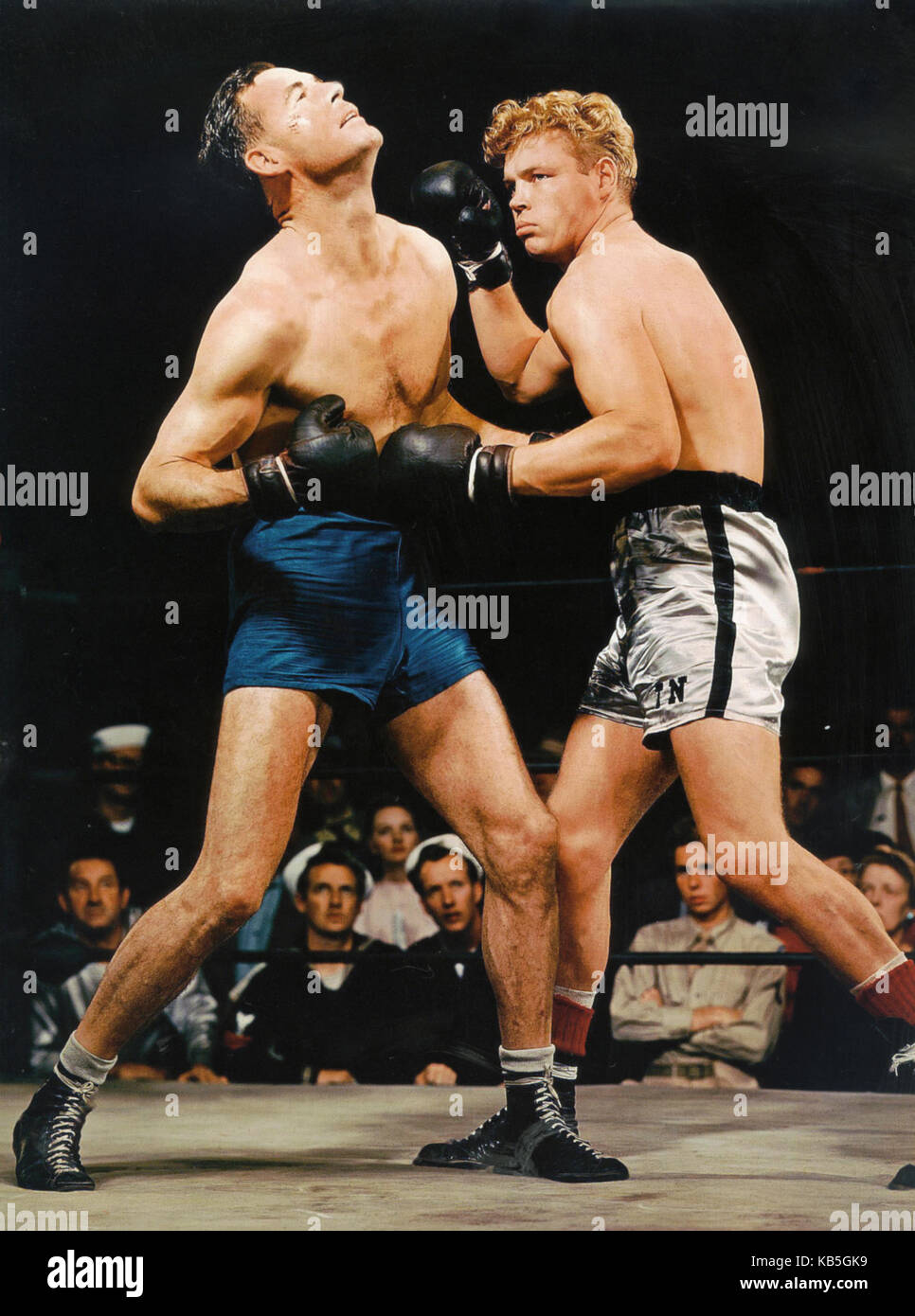 Der RKO Radio Pictures FILM mit Robert Ryan links und Percy Helton AUS ...