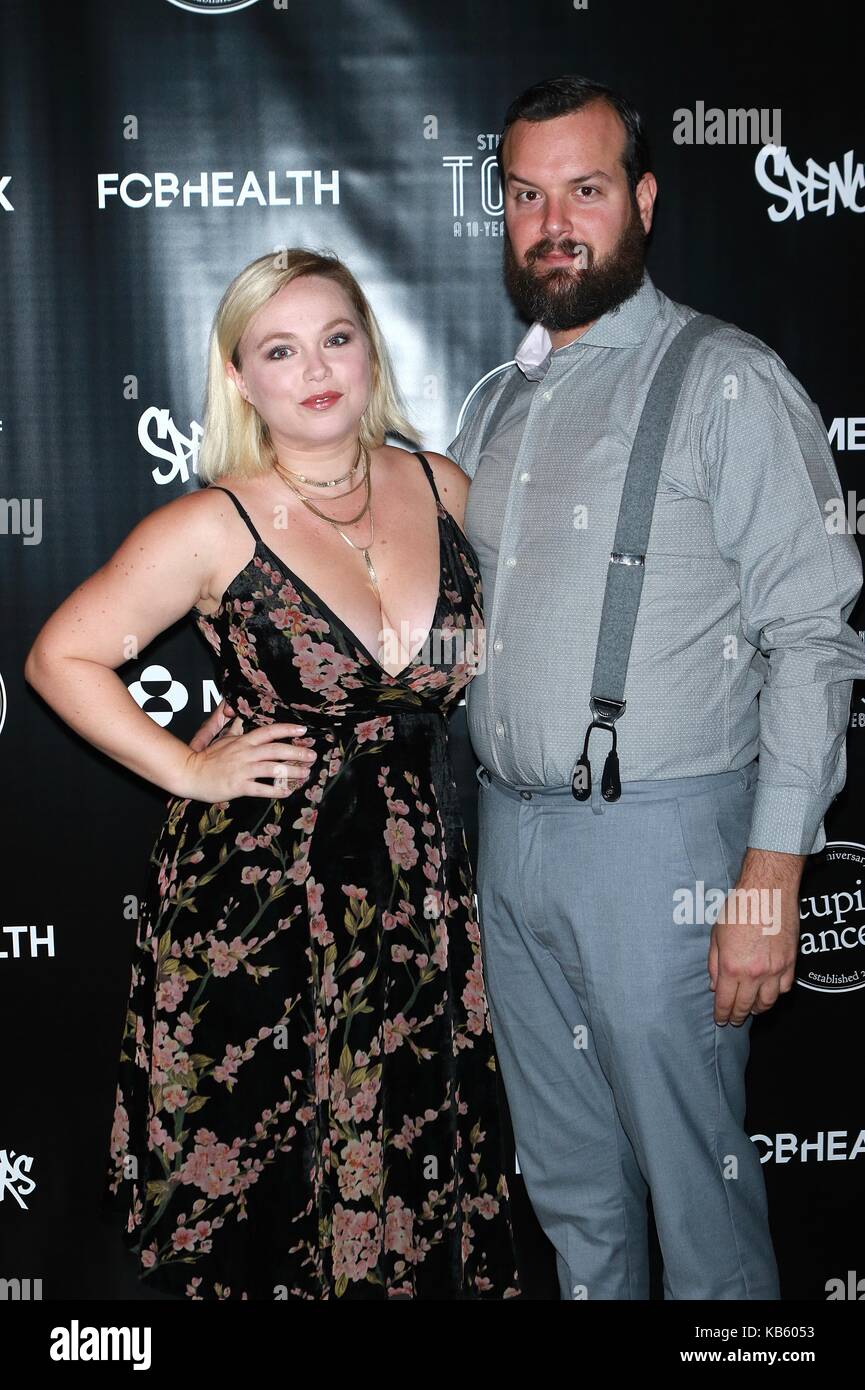 New York, NY, USA. 28 Sep, 2017. Amanda Fuller und Matthew Bryan Feld ...