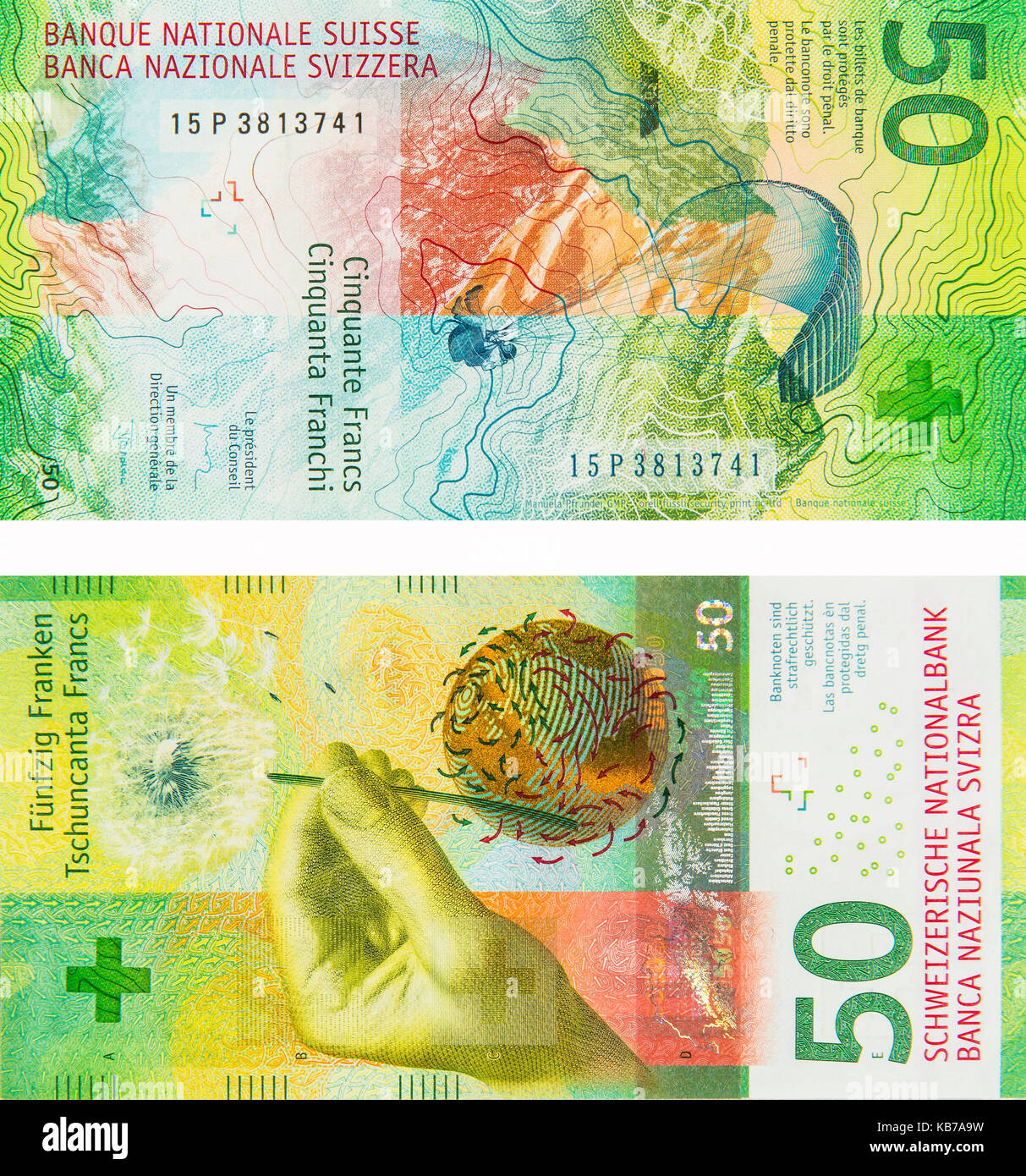 50 Swiss Francs Note Stockfotos und -bilder Kaufen - Alamy