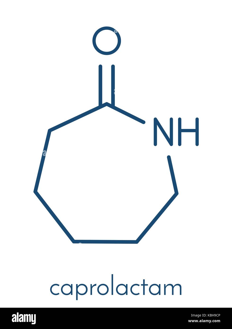 Caprolactam, der Baustein aus Nylon-6 (polycaprolactam) Kunststoff ...