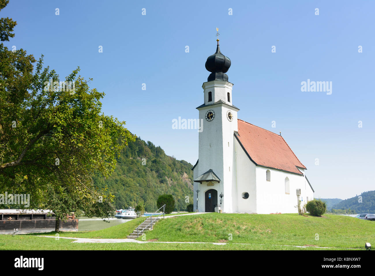 Kirche in Kasten, Vichtenstein, Donau, Oberösterreich, Oberösterreich ...