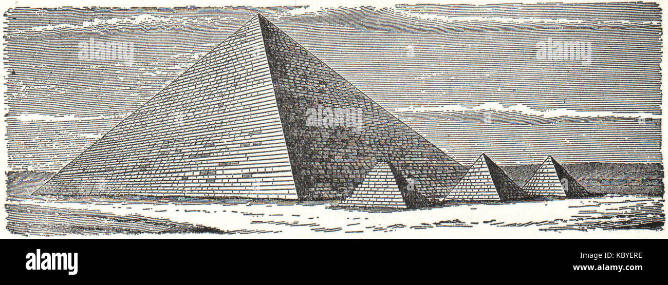 Cheops pyramid illustration -Fotos und -Bildmaterial in hoher Auflösung ...