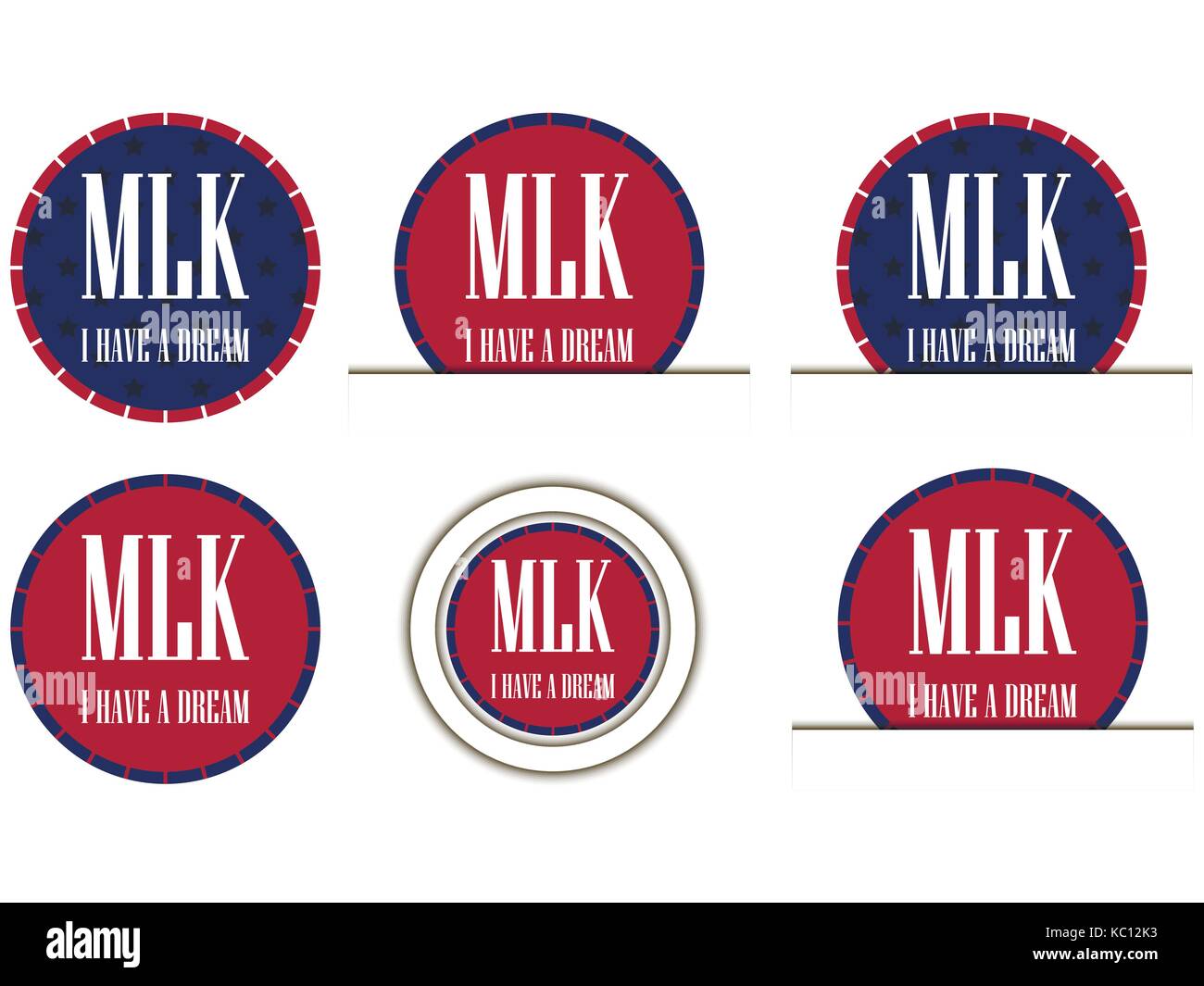 Das martin luther king jr denkmal Stock-Vektorgrafiken kaufen - Alamy