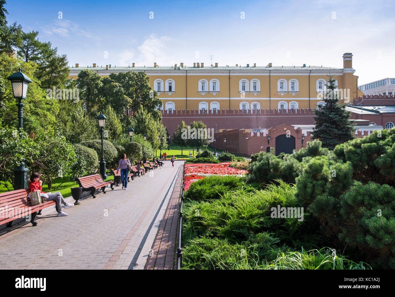 Alexander Garten (Alexanandrovsky Garten), einer der ersten ...