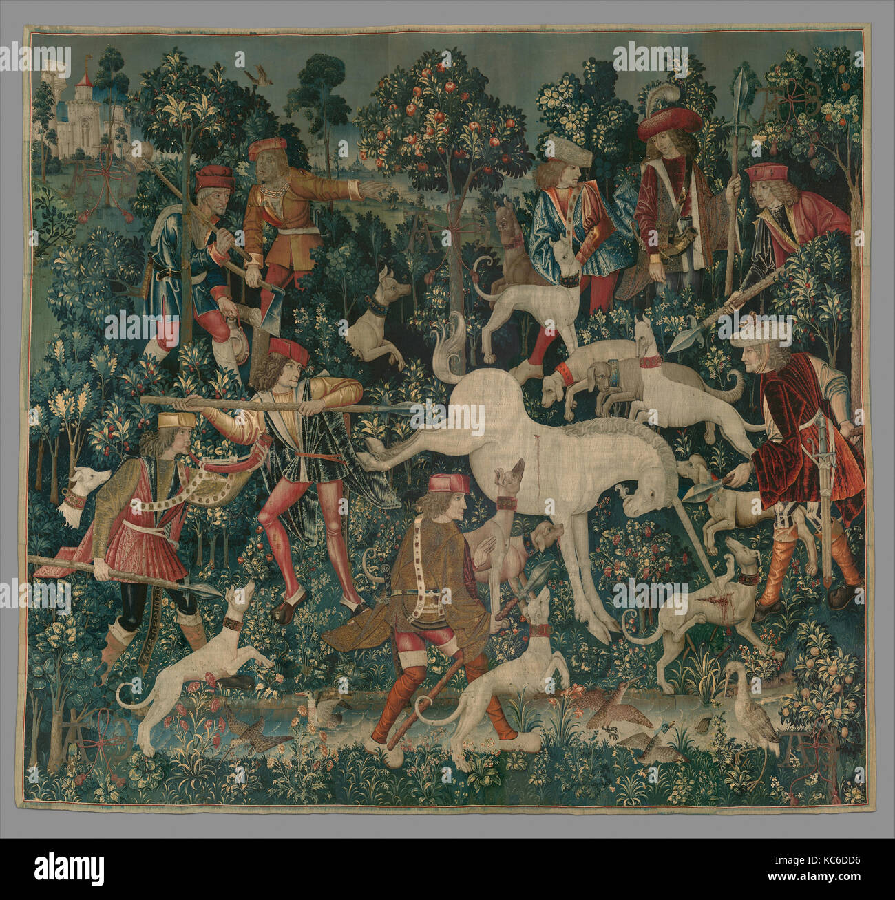 Einhorn verteidigt sich -Fotos und -Bildmaterial in hoher Auflösung – Alamy