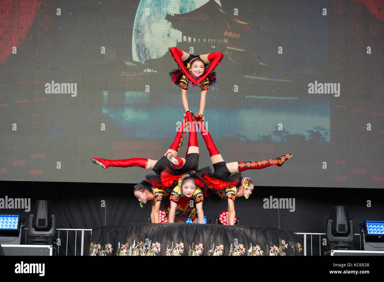 Chinese Contortion Show auf dem China Festival 2017 in Köln ...