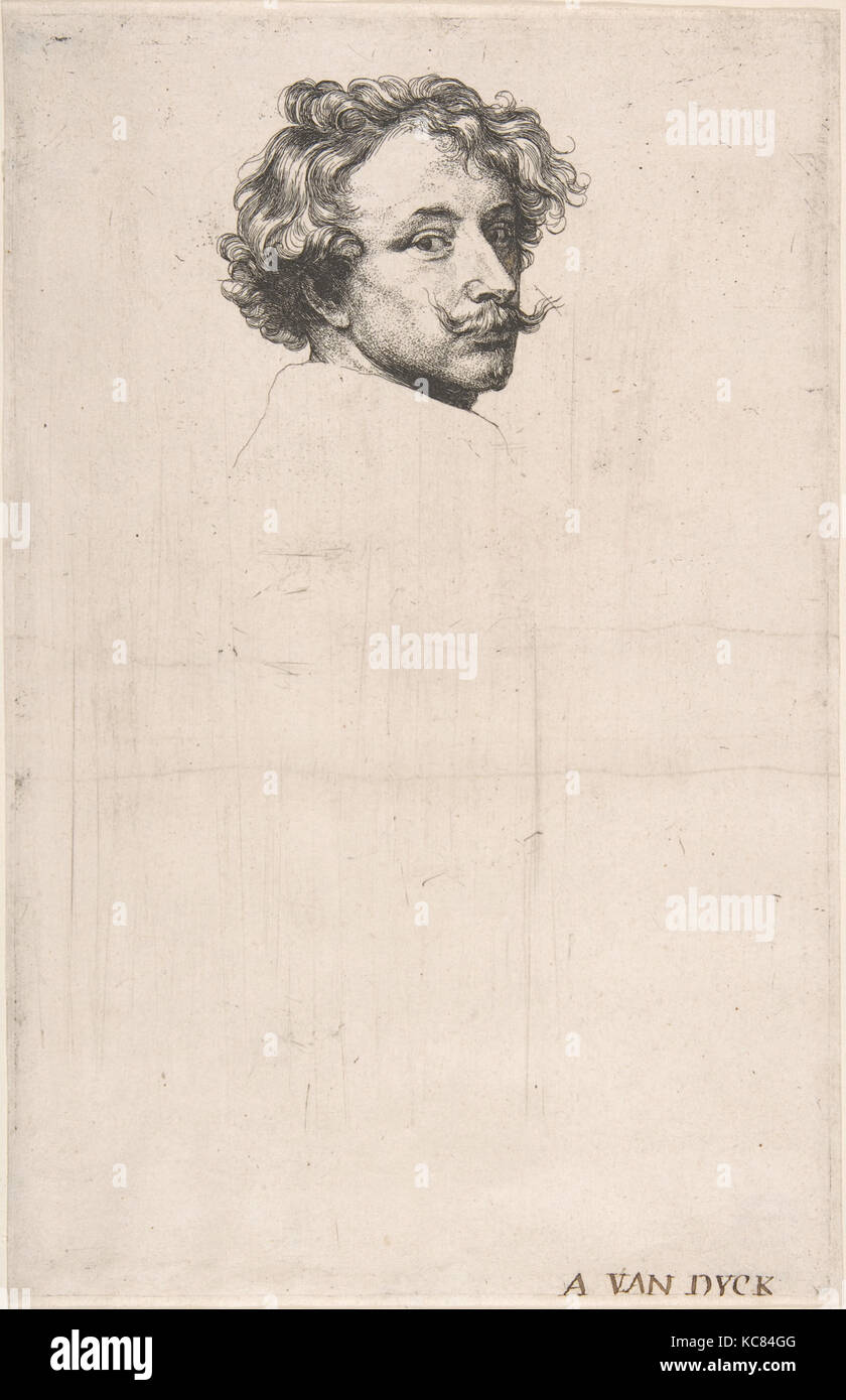 Selbstbildnis, von der Ikonographie, Anthonis van Dyck, Ca. 1630 ...