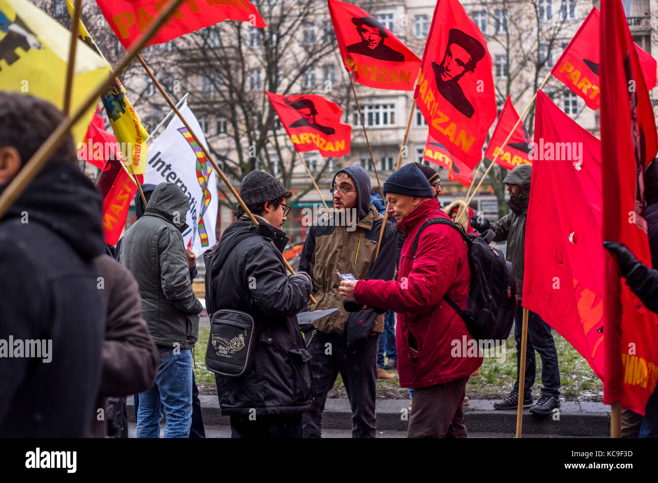 Demonstration Kpd Stockfotos und -bilder Kaufen - Alamy