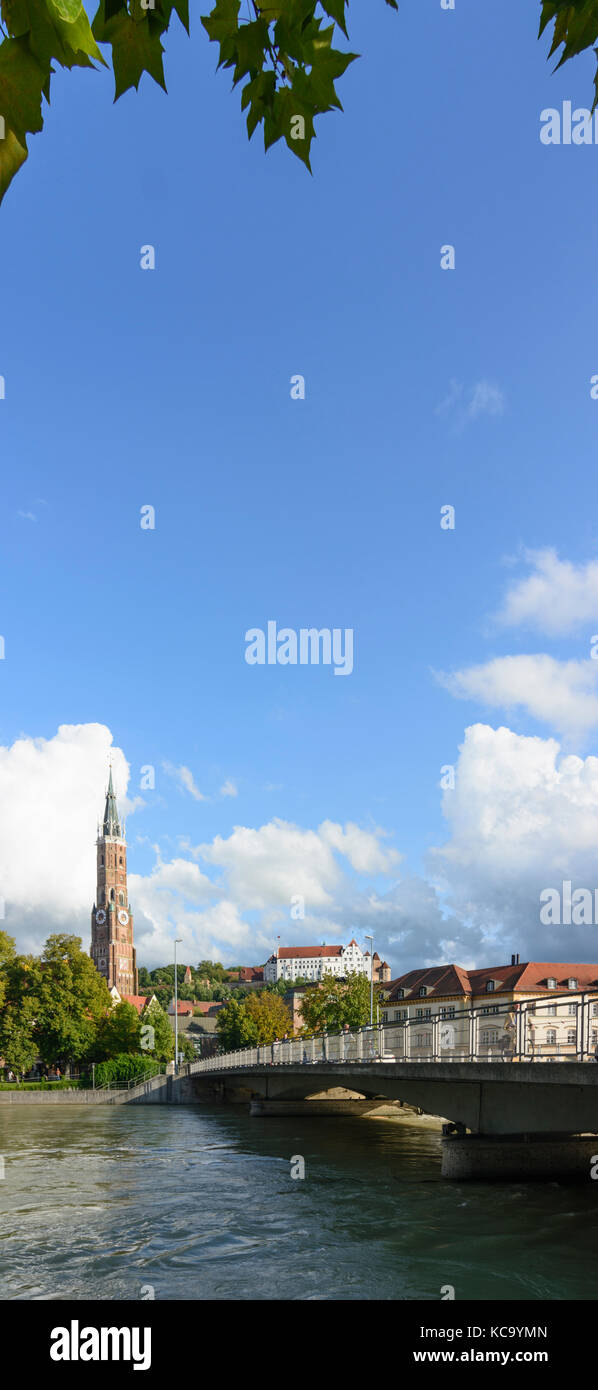 Old town of landshut at isar river -Fotos und -Bildmaterial in hoher ...