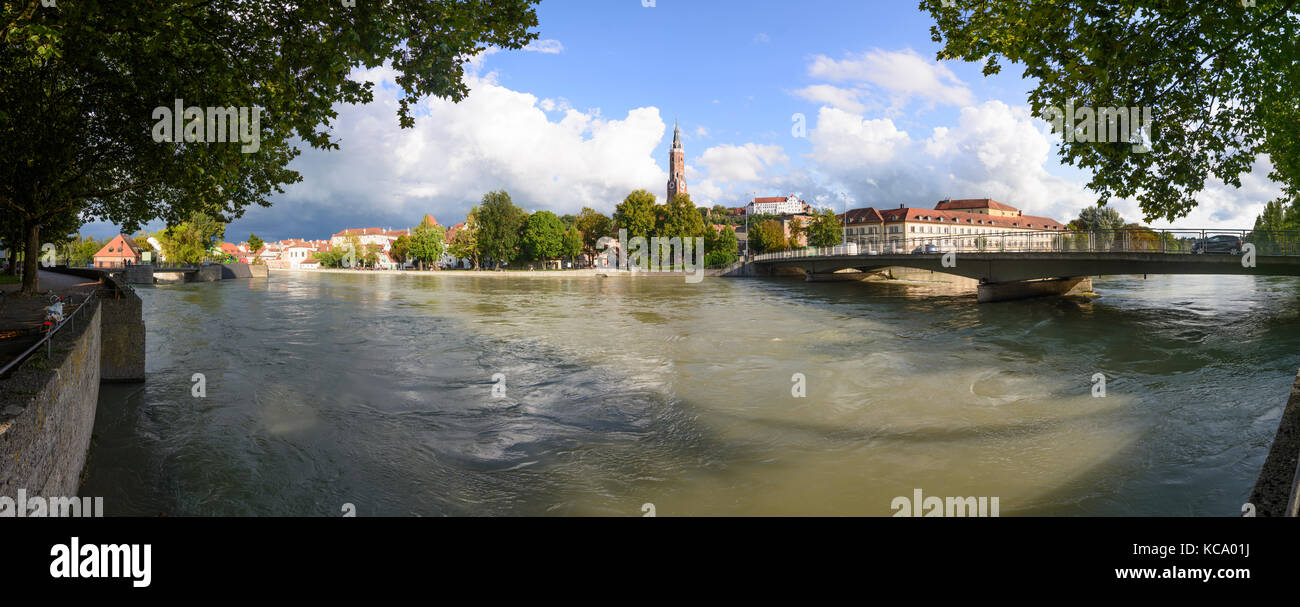 Old town of landshut at isar river -Fotos und -Bildmaterial in hoher ...