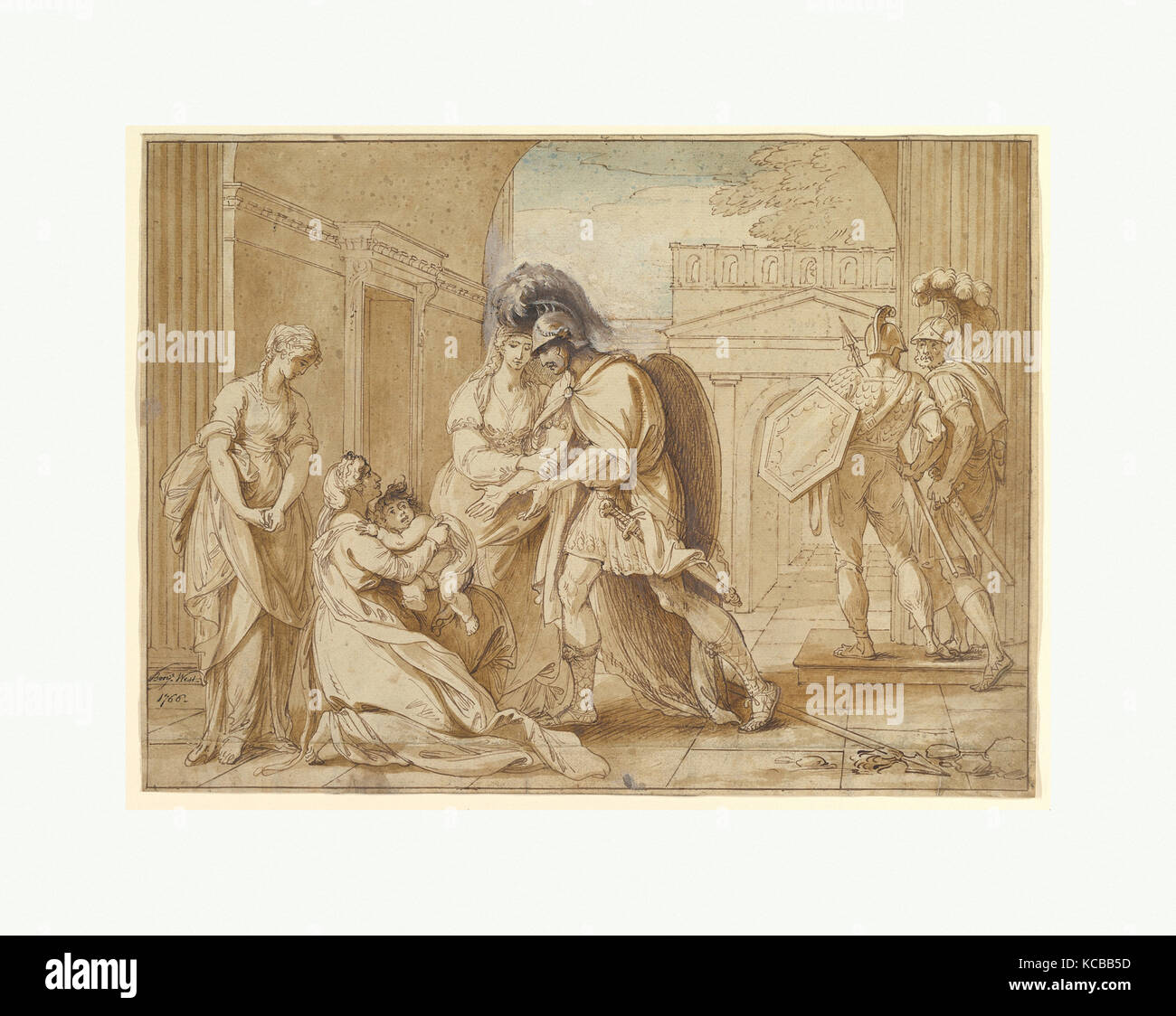 Hector verabschiedet sich von andromache -Fotos und -Bildmaterial in ...