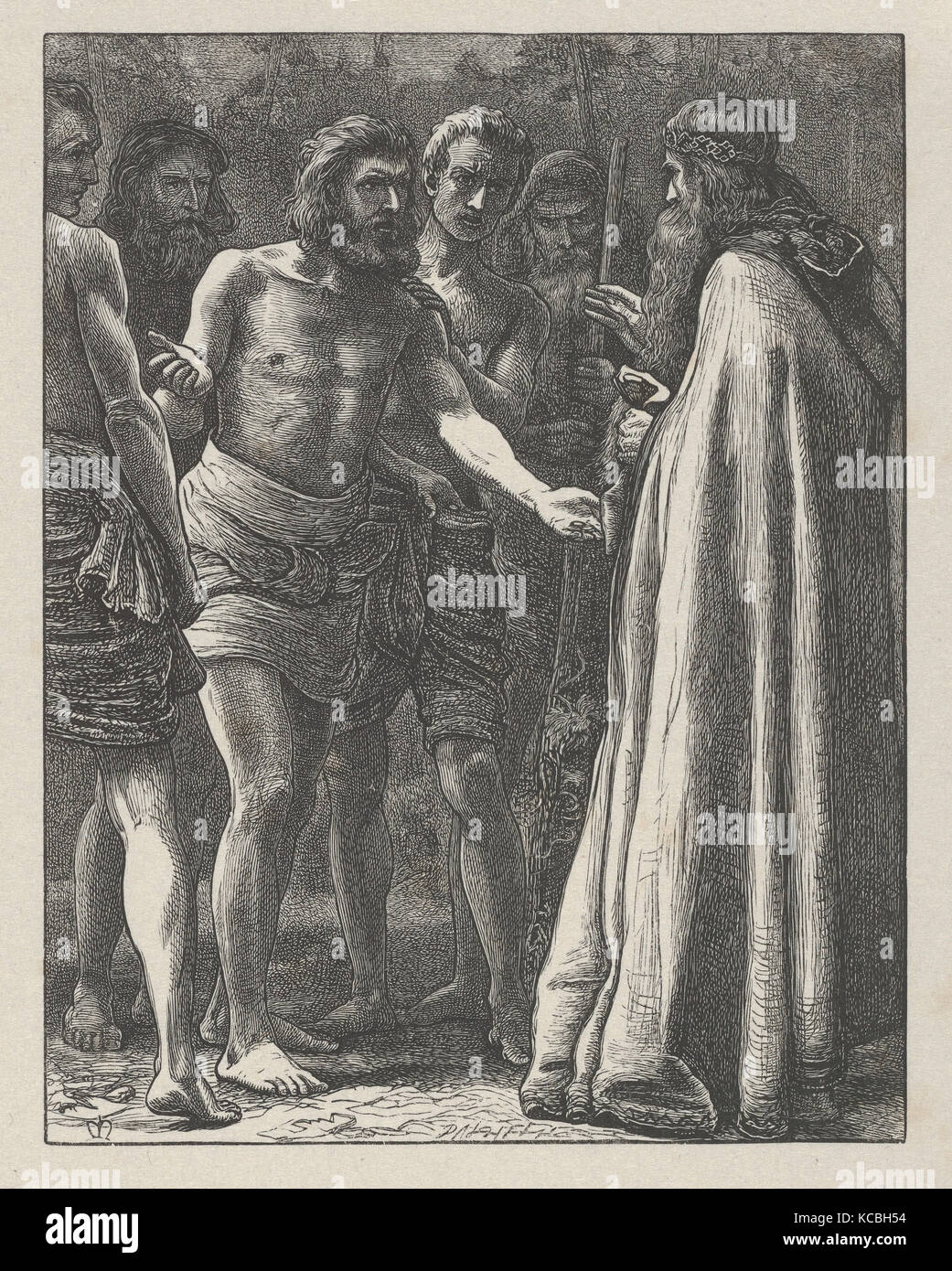 Die Arbeiter im Weinberg (die Gleichnisse unseres Herrn und Heilandes Jesu Christi), Nach Sir ...