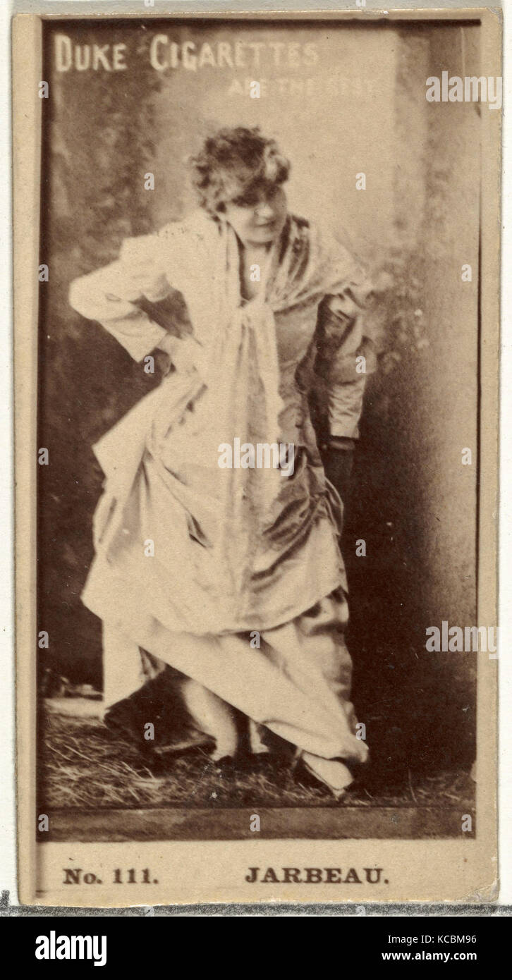Zeichnungen und Drucke, Foto, Karte Nr. 111, Miss Jarbeau, von den ...