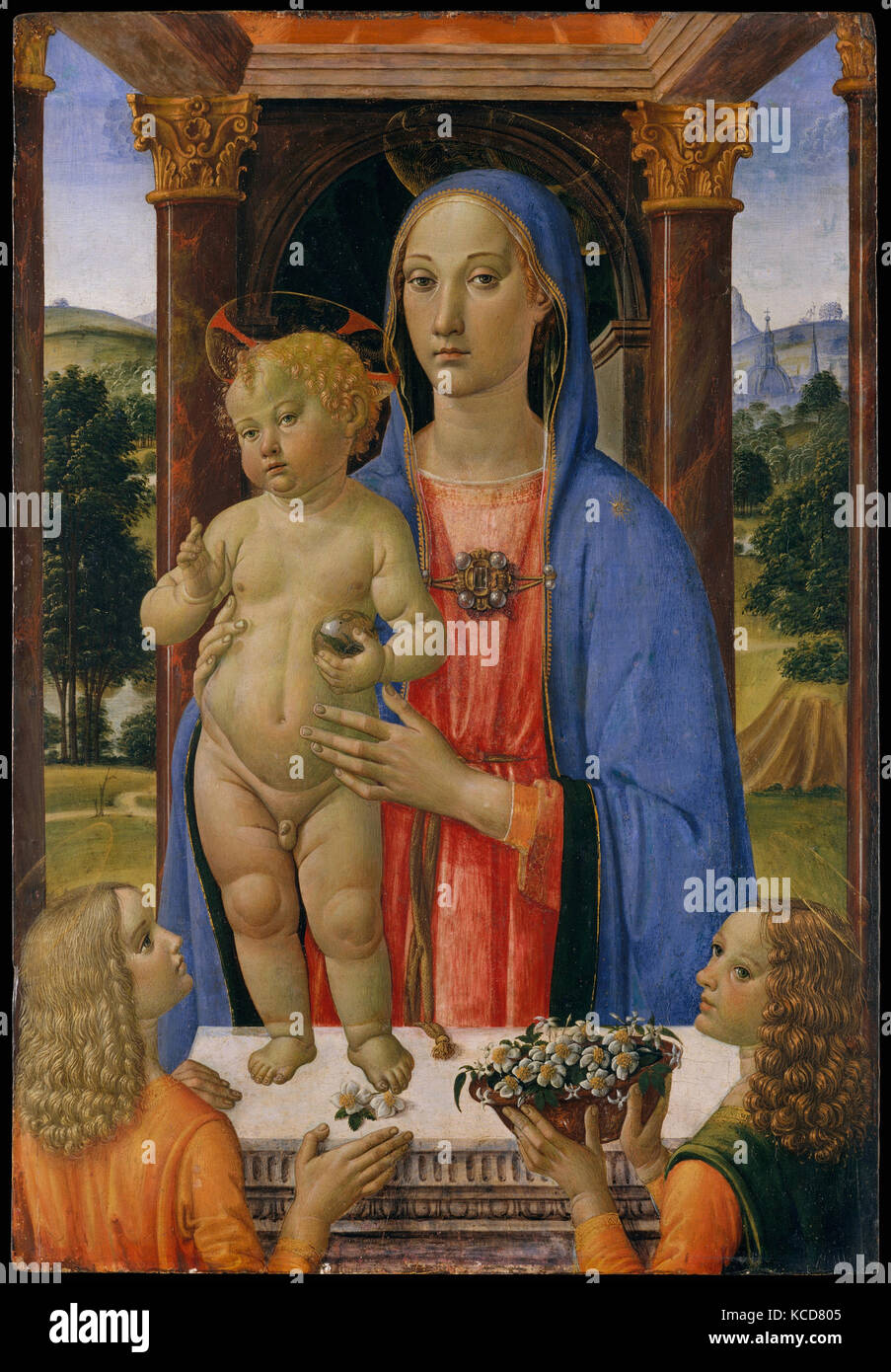 Gemalte madonna mit kind von perugino -Fotos und -Bildmaterial in hoher Auflösung – Alamy