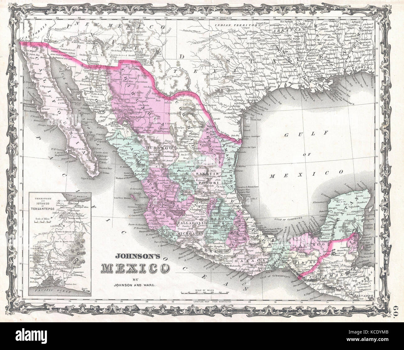 Alte karte von mexico -Fotos und -Bildmaterial in hoher Auflösung – Alamy