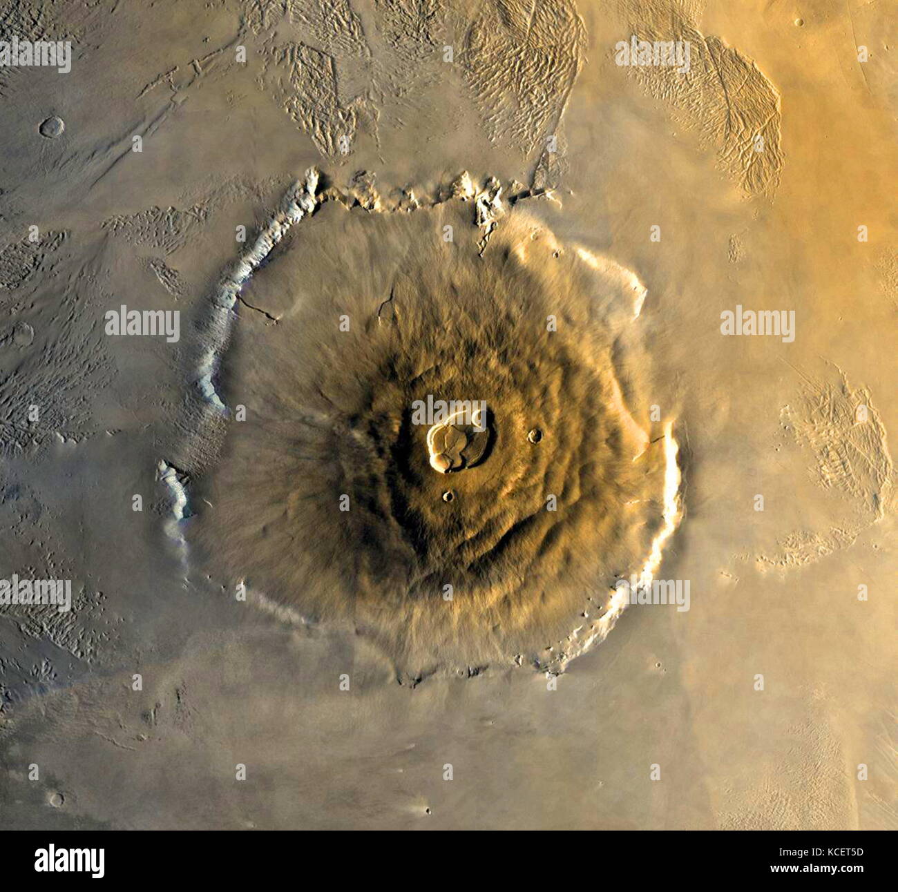 Olympus Mons, der größte Vulkan im Sonnensystem, ist auch bekannt als ...