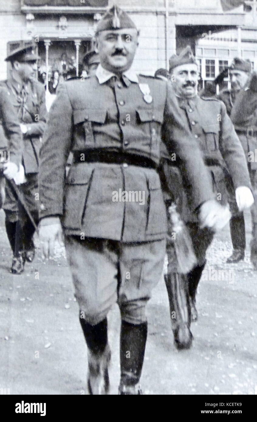 General caudillo spanish spanish civil war history historical archive ...