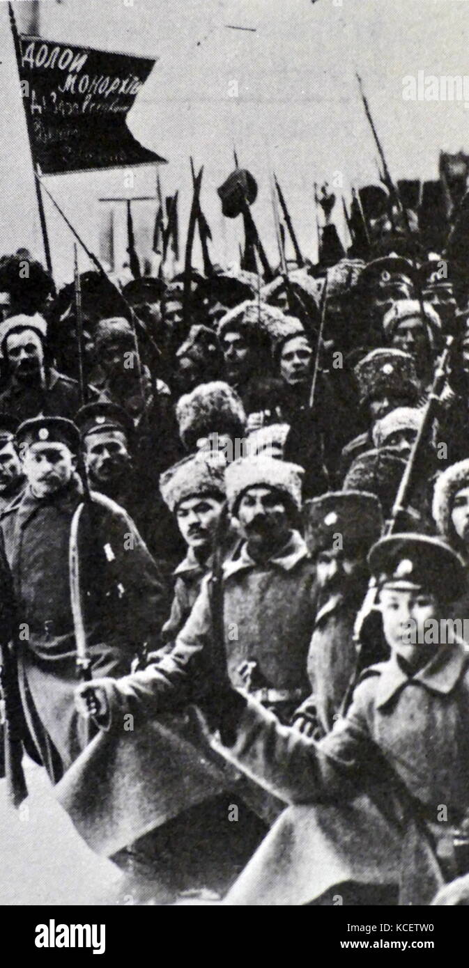 Russische Revolution Von 1917 Stockfotos und -bilder Kaufen - Alamy