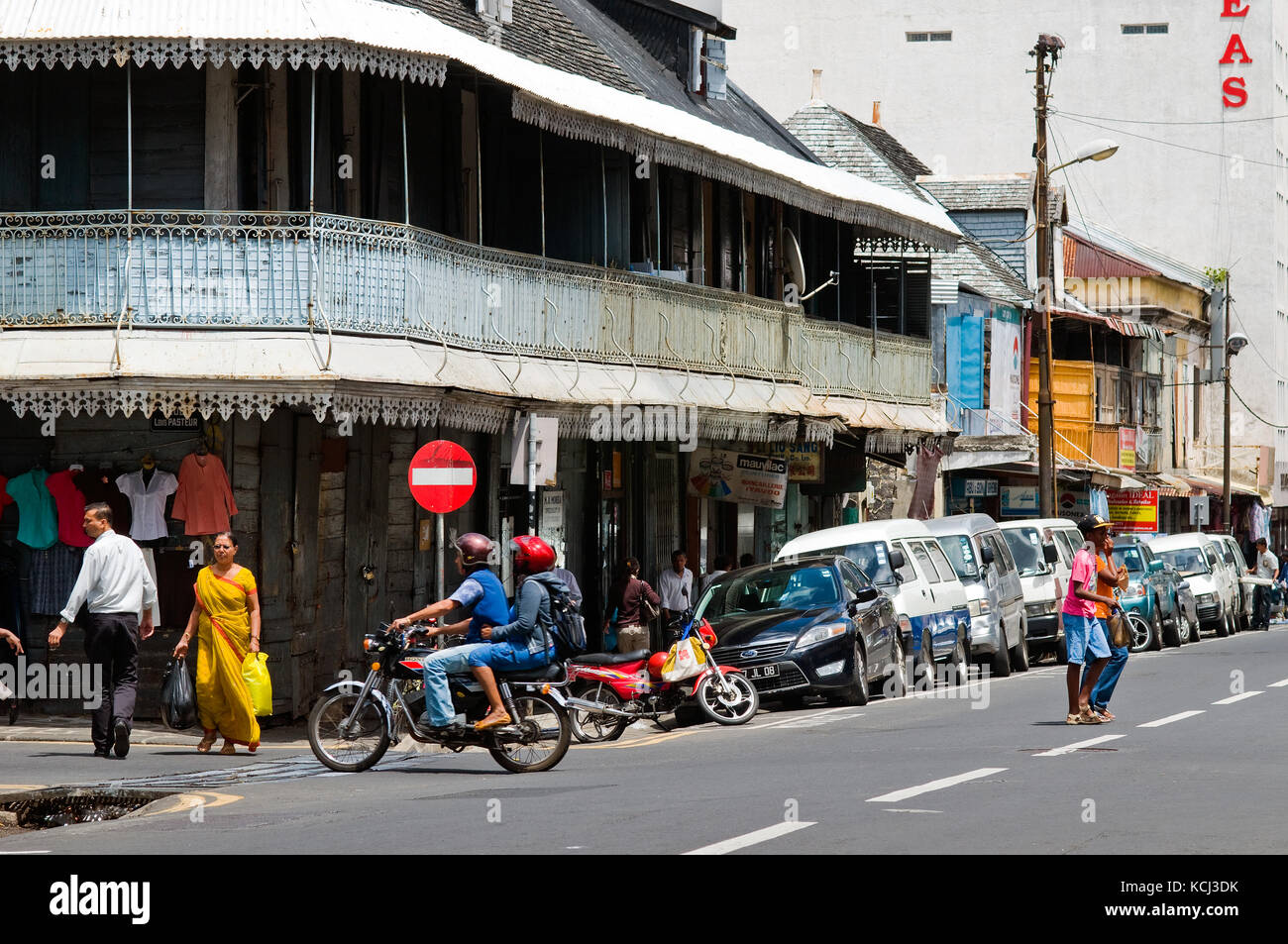 Mauritius port louis street scene -Fotos und -Bildmaterial in hoher ...