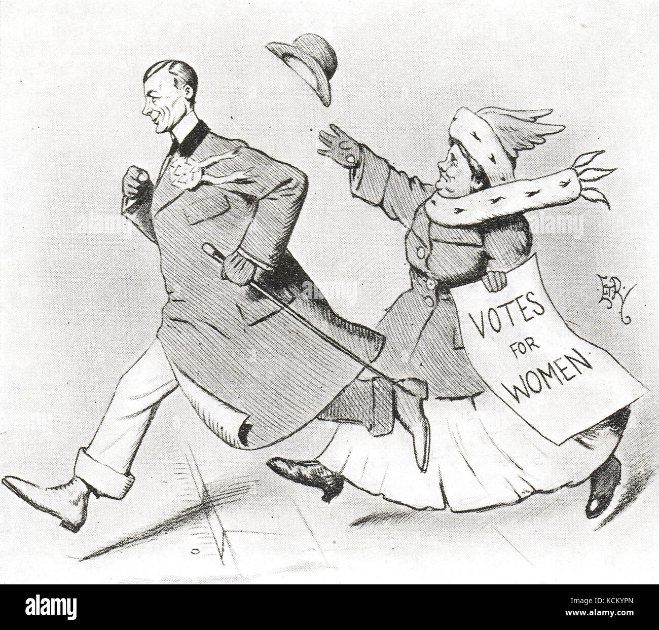 Suffragette cartoon -Fotos und -Bildmaterial in hoher Auflösung – Alamy