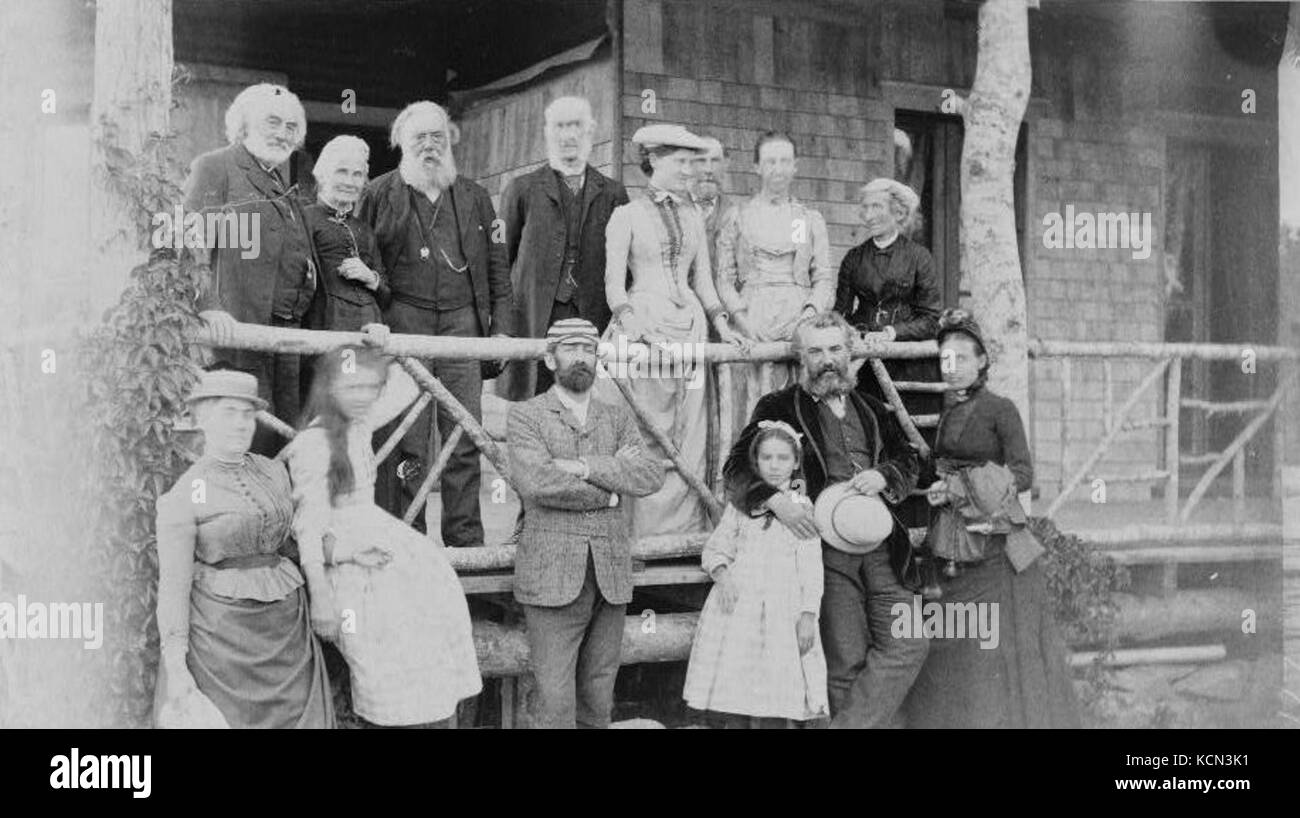 Alexander Graham Bell und Familie Stockfotos und -bilder Kaufen - Alamy