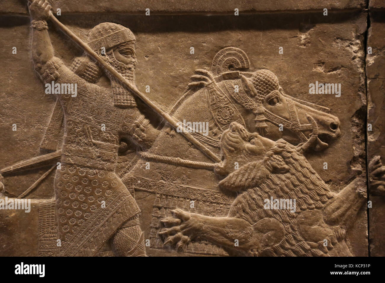 Assyrian relief palace ashurbanipal -Fotos und -Bildmaterial in hoher ...