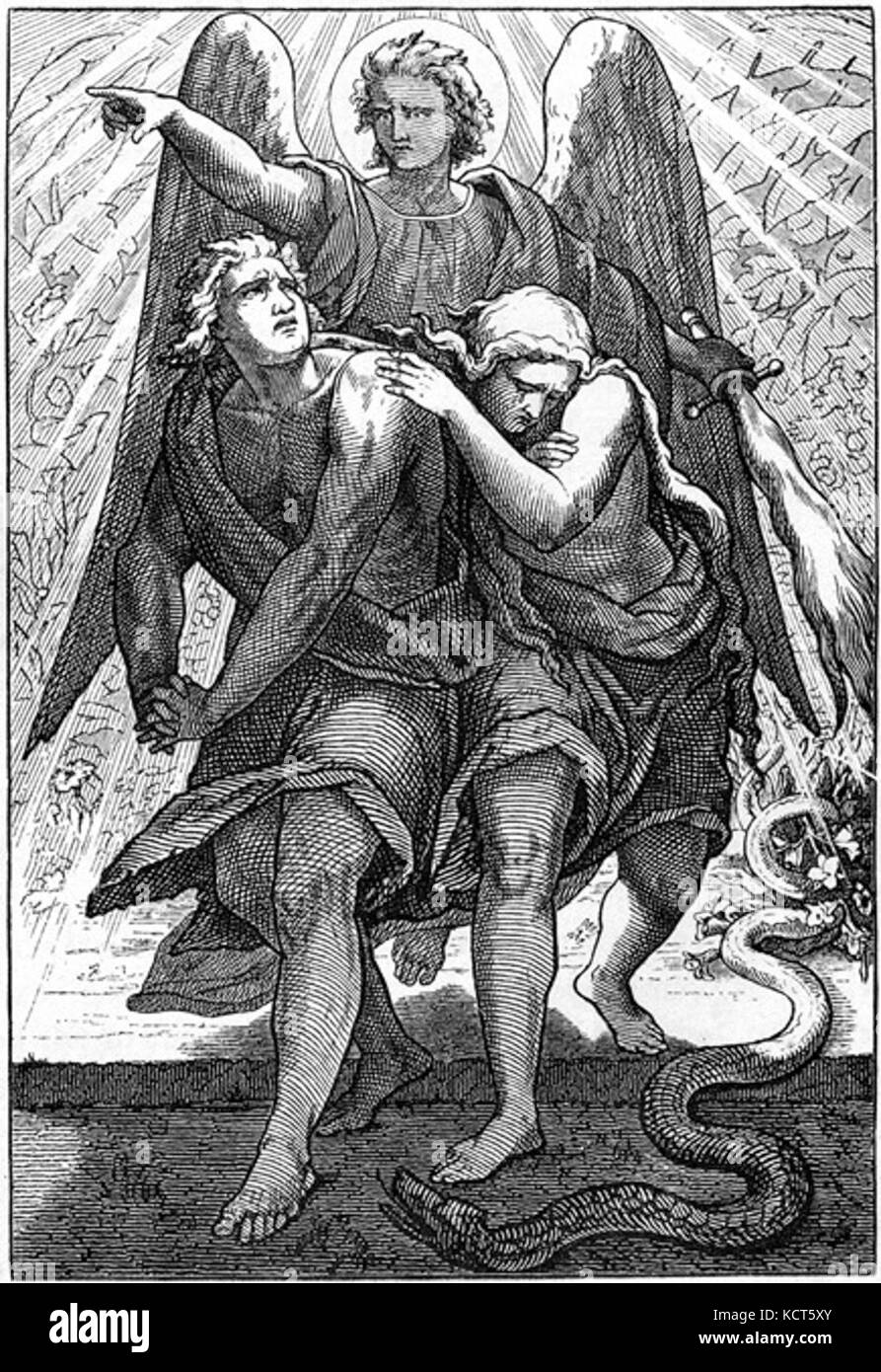 Bestrafung von adam und eva -Fotos und -Bildmaterial in hoher Auflösung ...