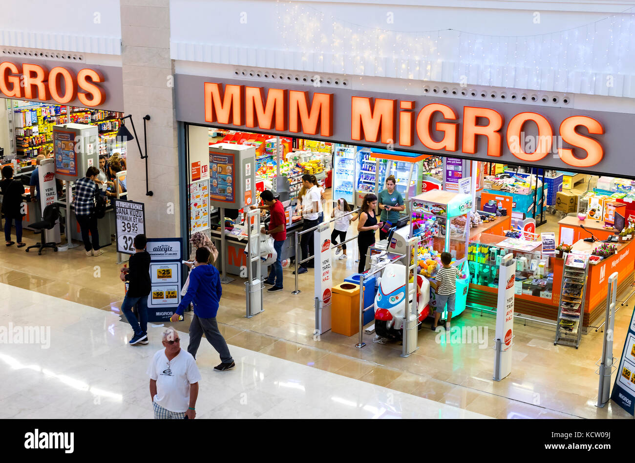 Migros Turkey Stockfotos und -bilder Kaufen - Alamy