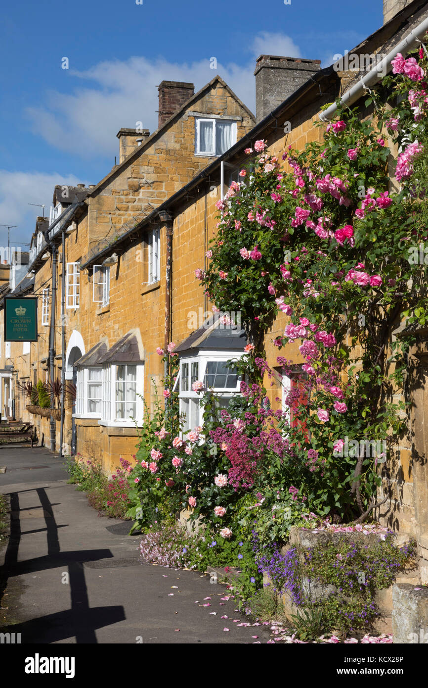 Blockley gloucestershire cotswolds cottages -Fotos und -Bildmaterial in ...