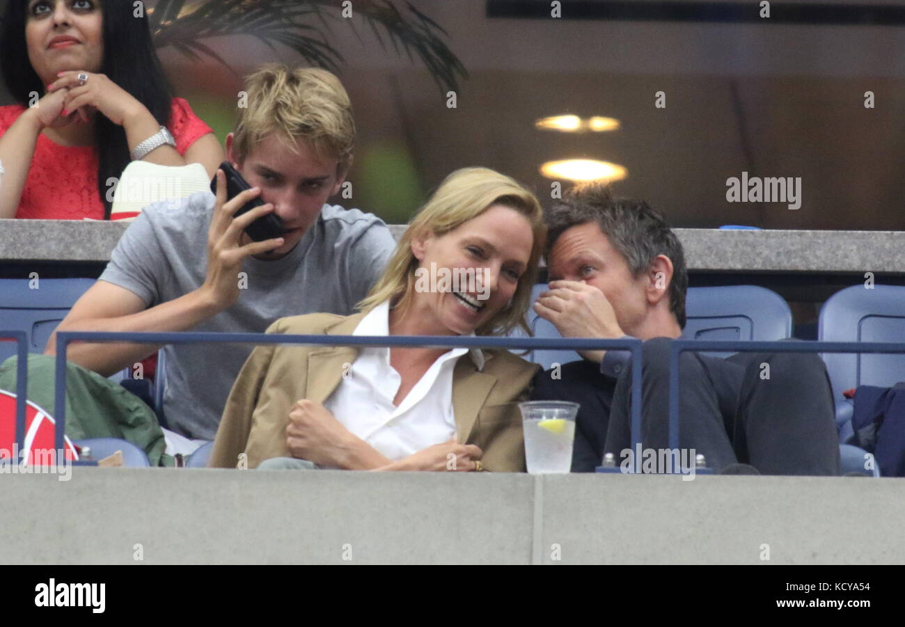 Uma thurman and levon roan thurman hawke -Fotos und -Bildmaterial in ...