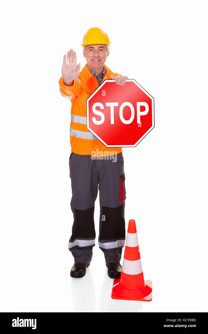 Hand stop sign signal gesture -Fotos und -Bildmaterial in hoher ...