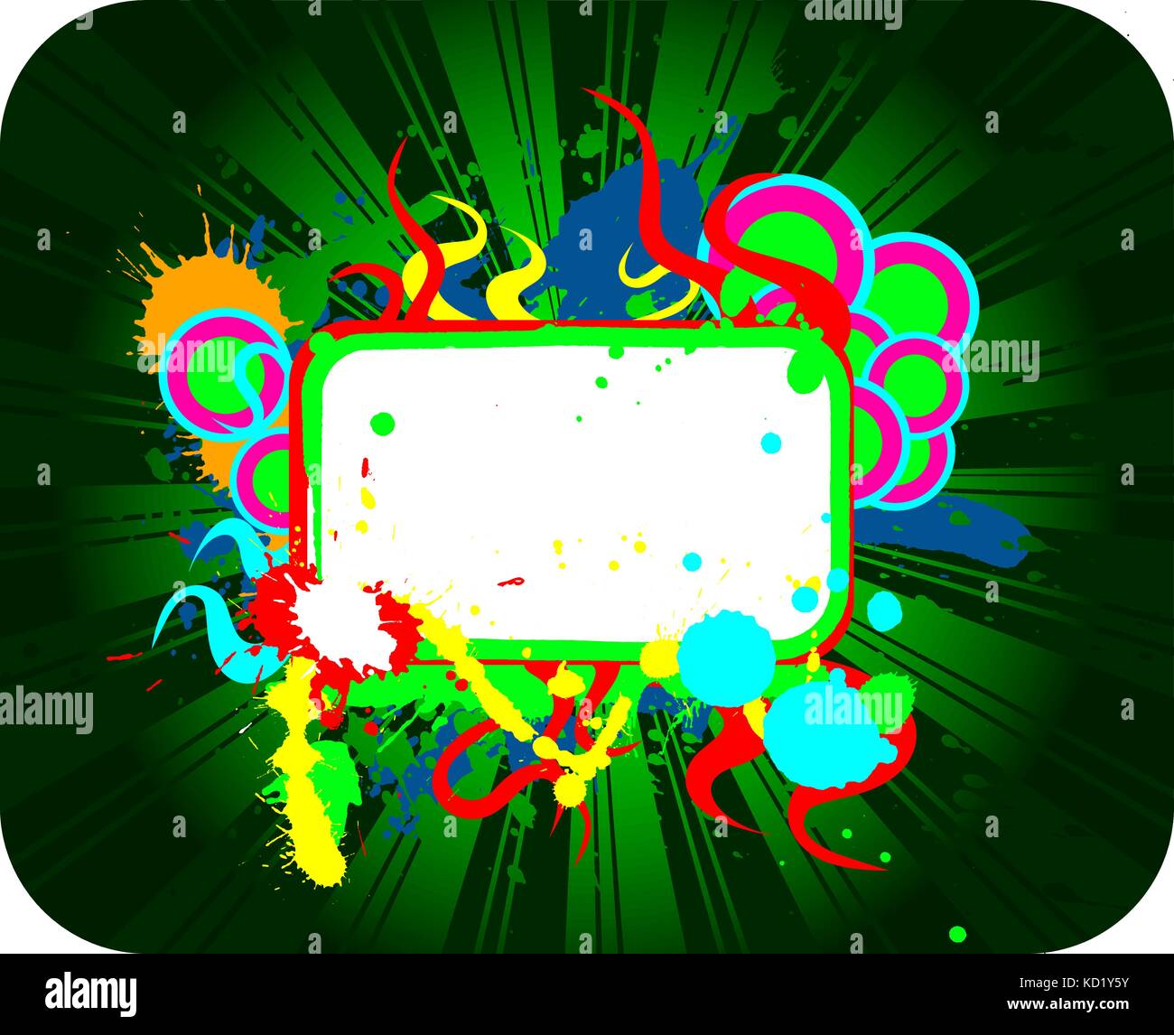 Blaue und rosa spritzer Stock-Vektorgrafiken kaufen - Alamy