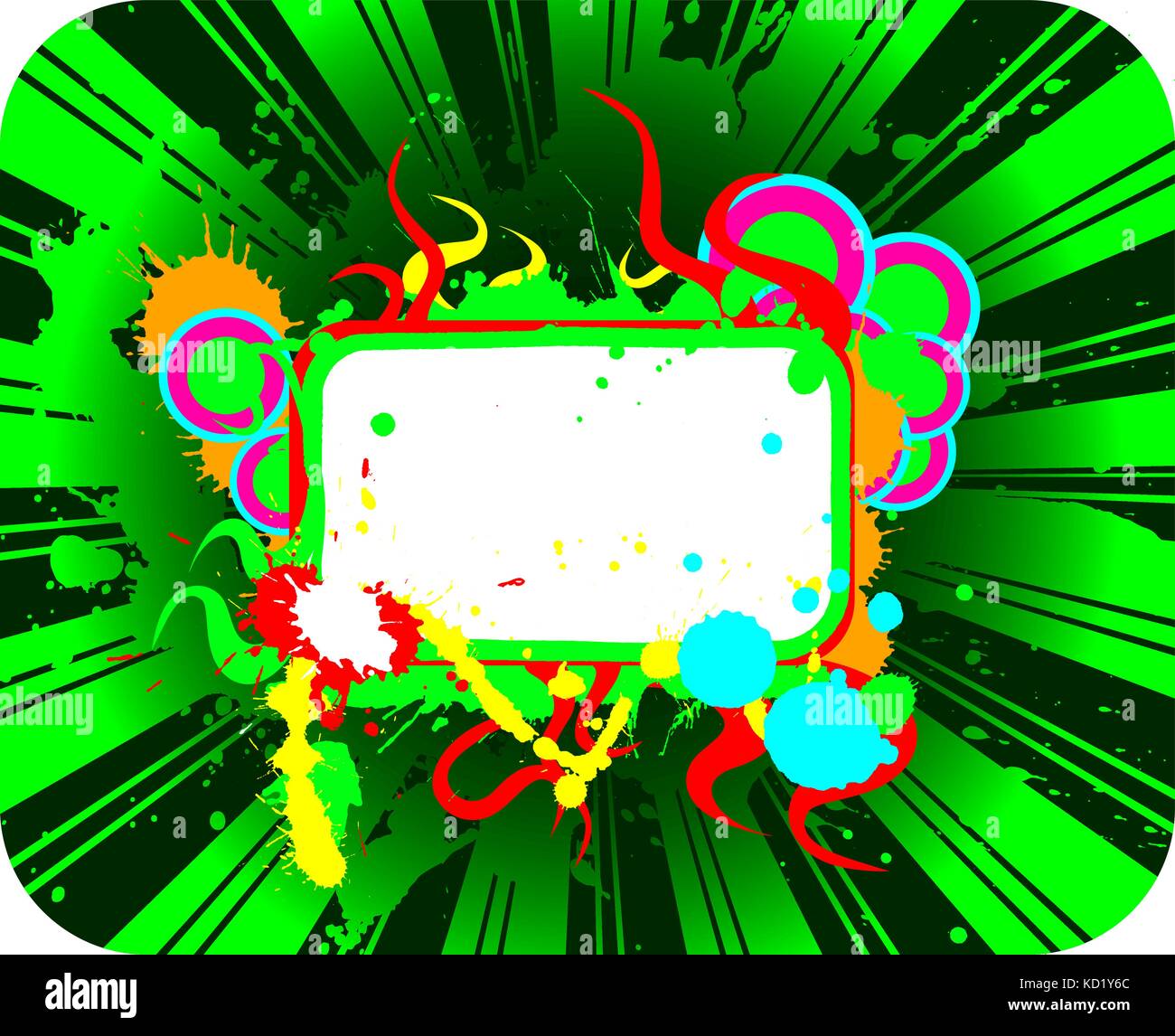 Blaue und rosa spritzer Stock-Vektorgrafiken kaufen - Alamy