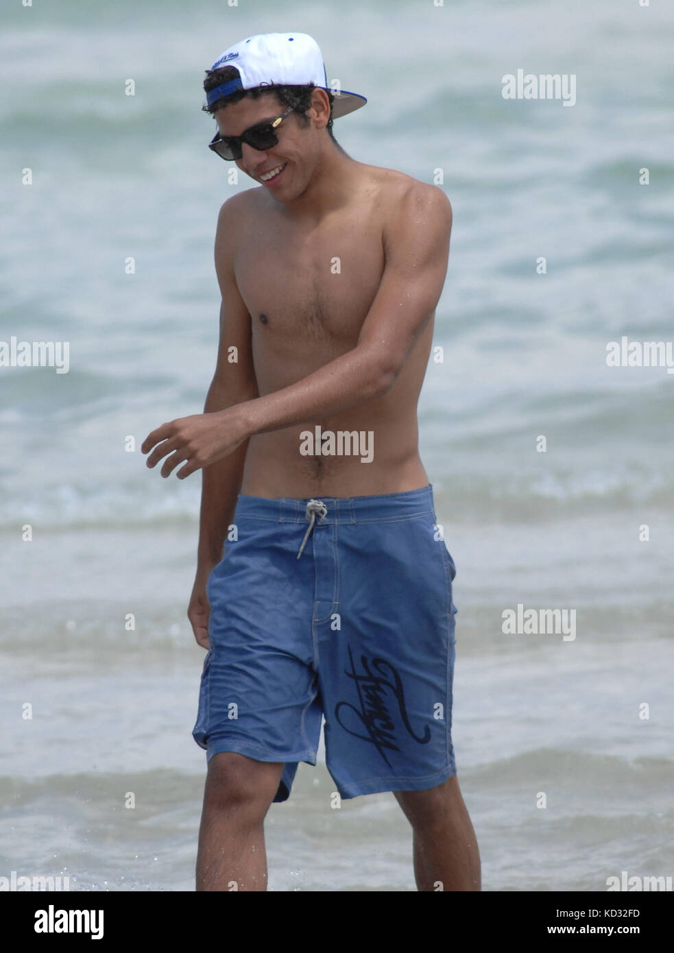 Miami BEACH, FL - 18. APRIL: Sohn des Tennisgroßartigem Boris Becker ...