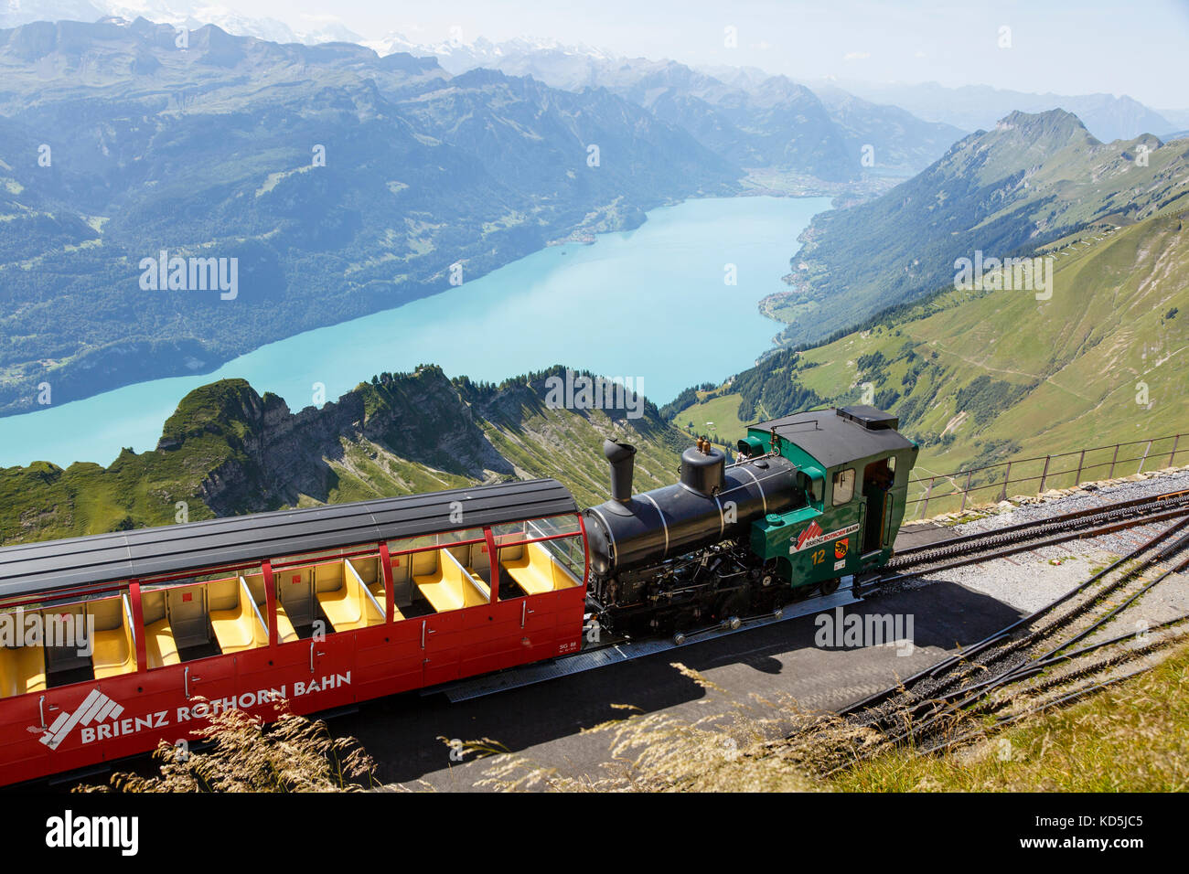 Brienz Rothorn Bahn, Schweiz Stockfotografie - Alamy