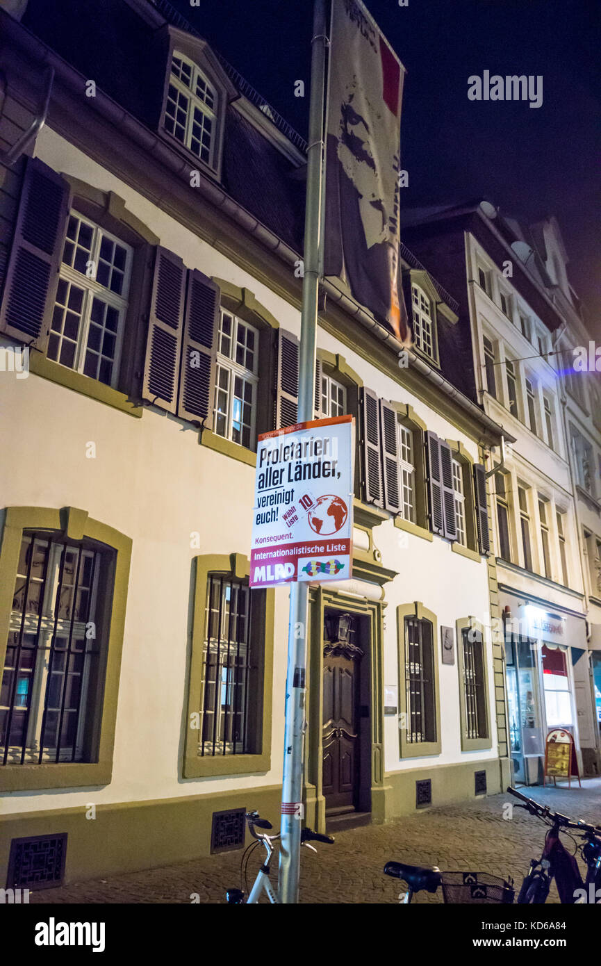 Marx trier -Fotos und -Bildmaterial in hoher Auflösung – Alamy