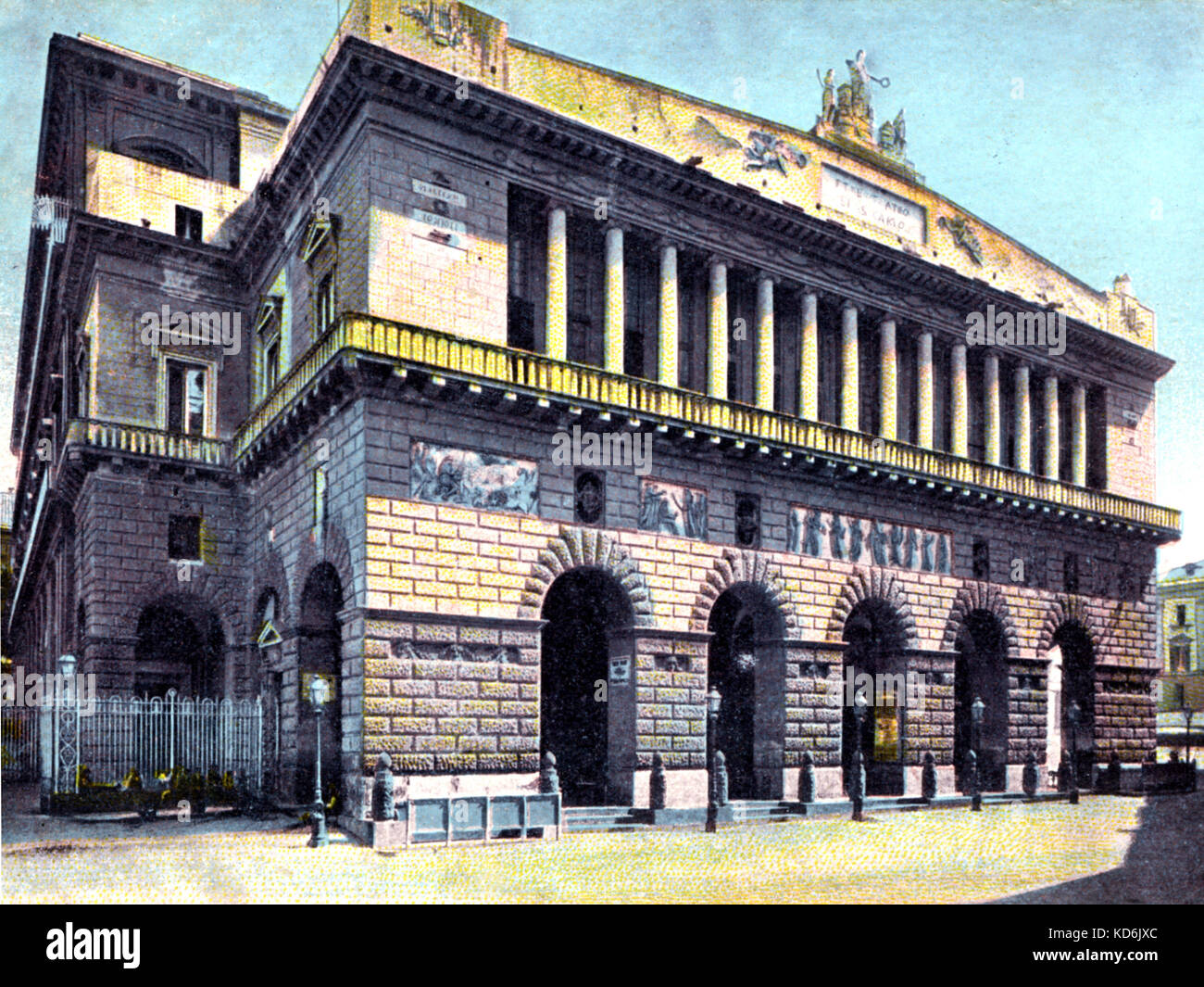 Naples san carlo opera house Stockfotos und -bilder Kaufen - Alamy