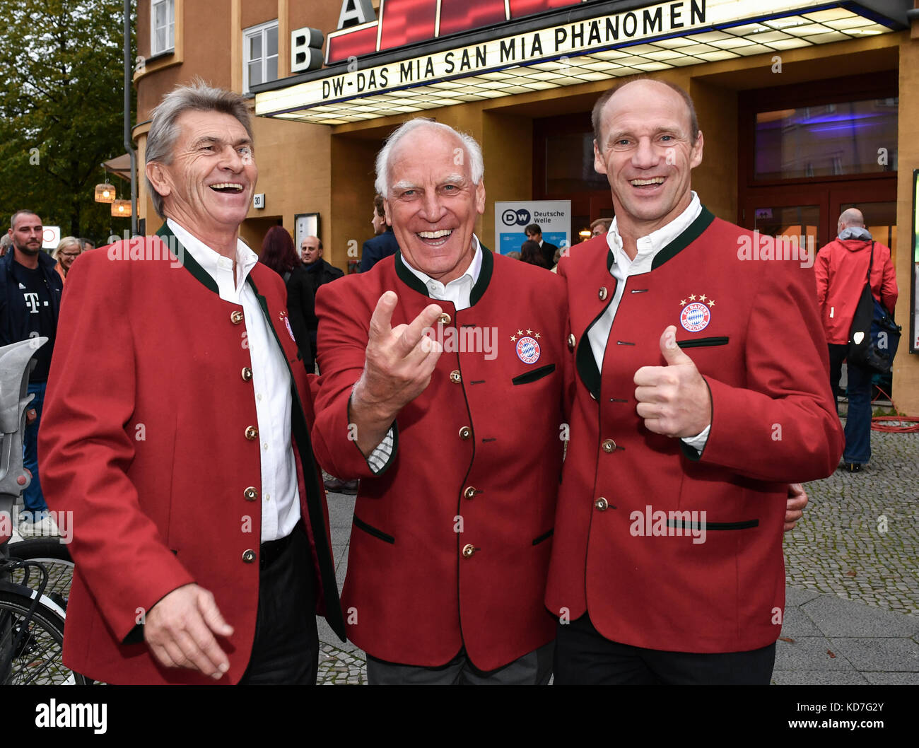 Berlin, Deutschland. Oktober 2017. Die ehemaligen Münchner FC Bayern ...