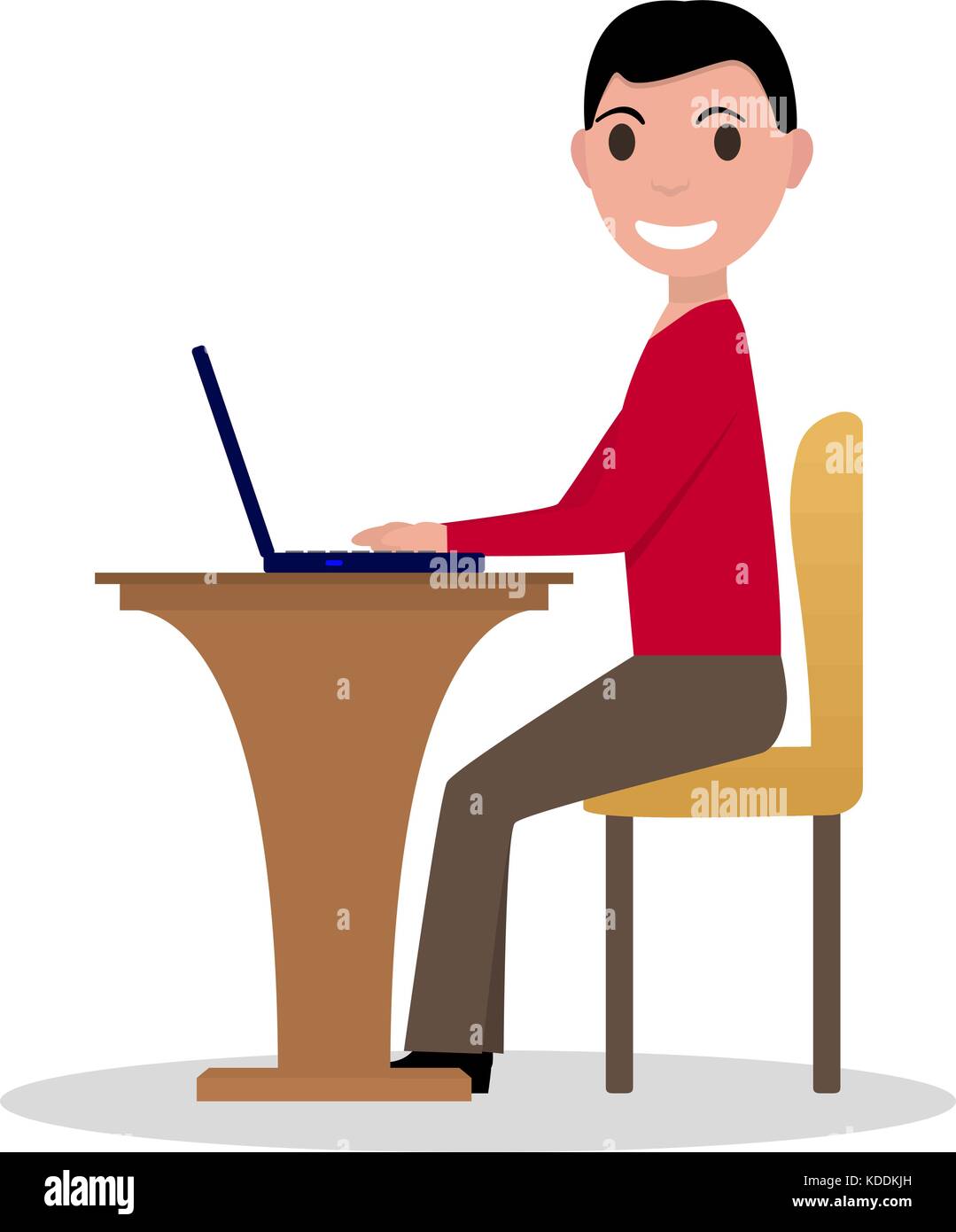 Cartoon laptop -Fotos und -Bildmaterial in hoher Auflösung – Alamy