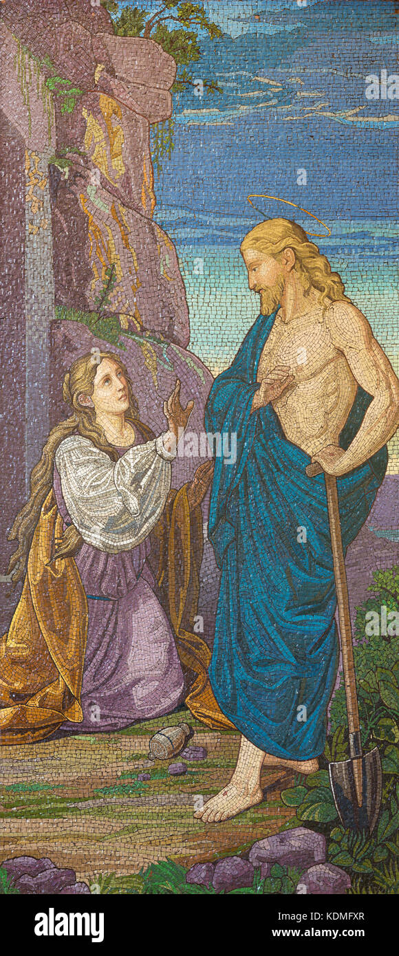 Resurrection Jesus Mosaic Stockfotos und -bilder Kaufen - Alamy