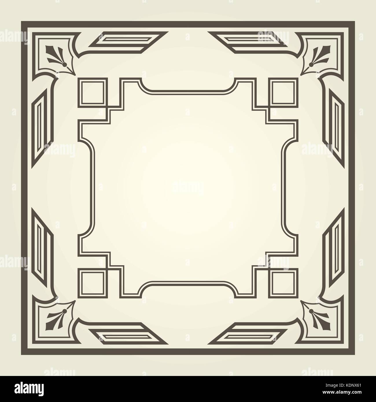 Border frame vector vectors art deco -Fotos und -Bildmaterial in hoher ...