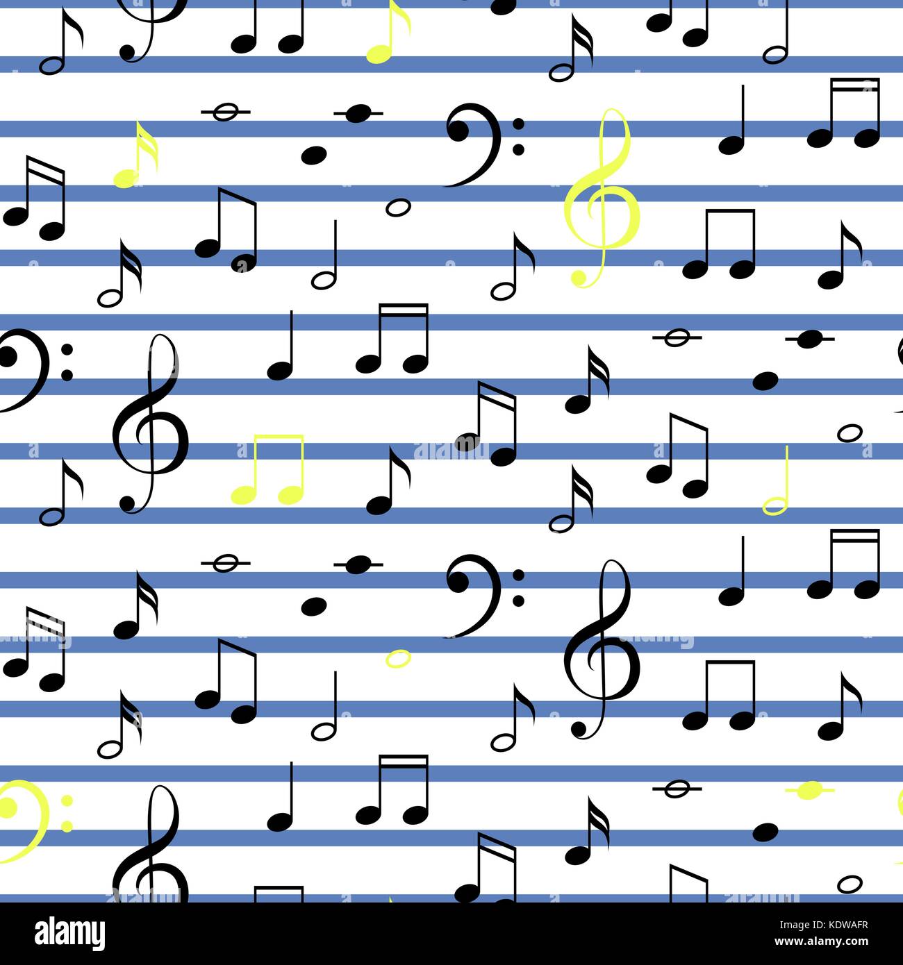 Music notes seamless wallpaper Stock-Vektorgrafiken kaufen - Seite 2 ...