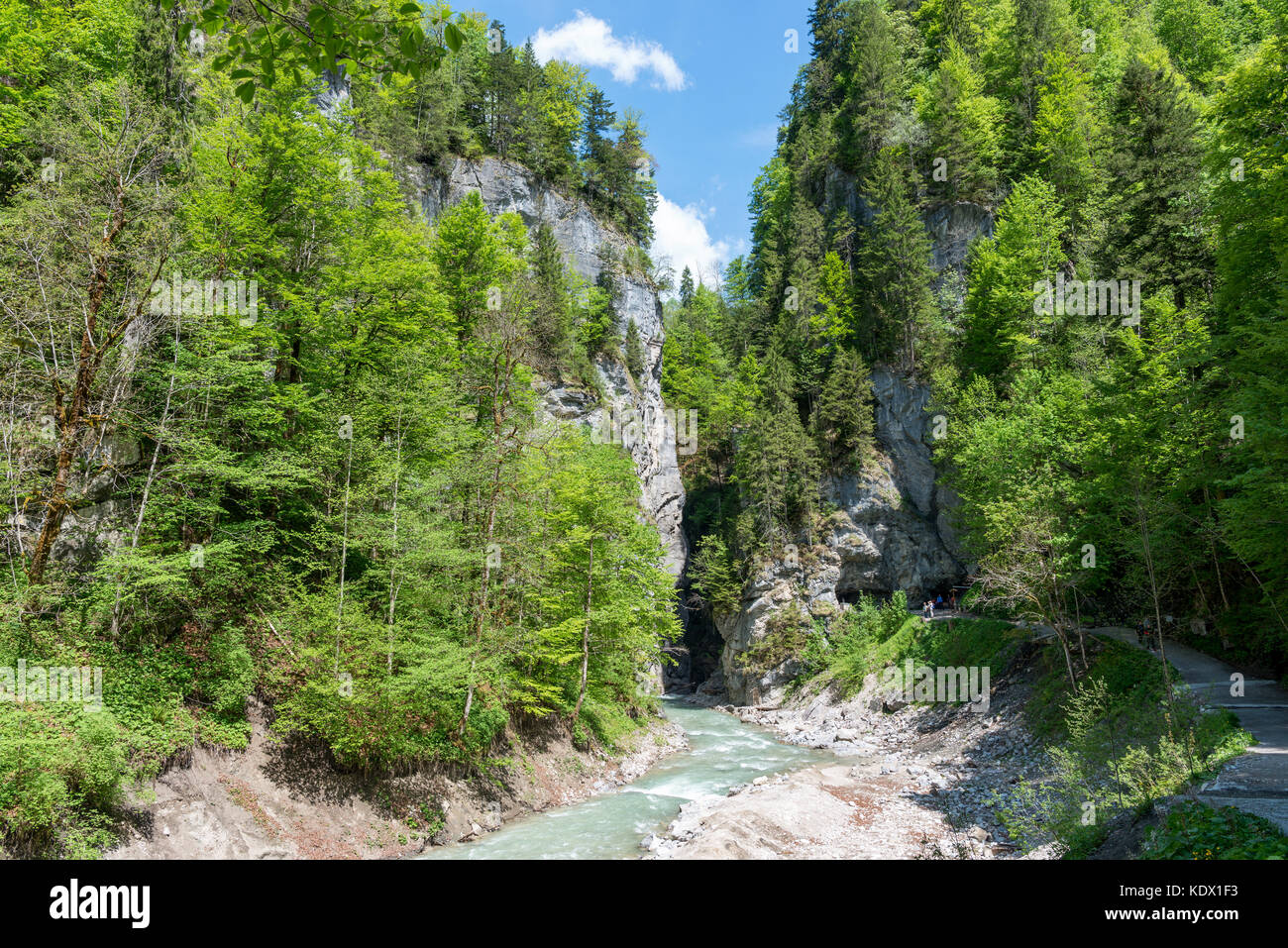 Partnachklamm Garmisch Partenkirchen Stockfoto, Bild: 163455799 - Alamy