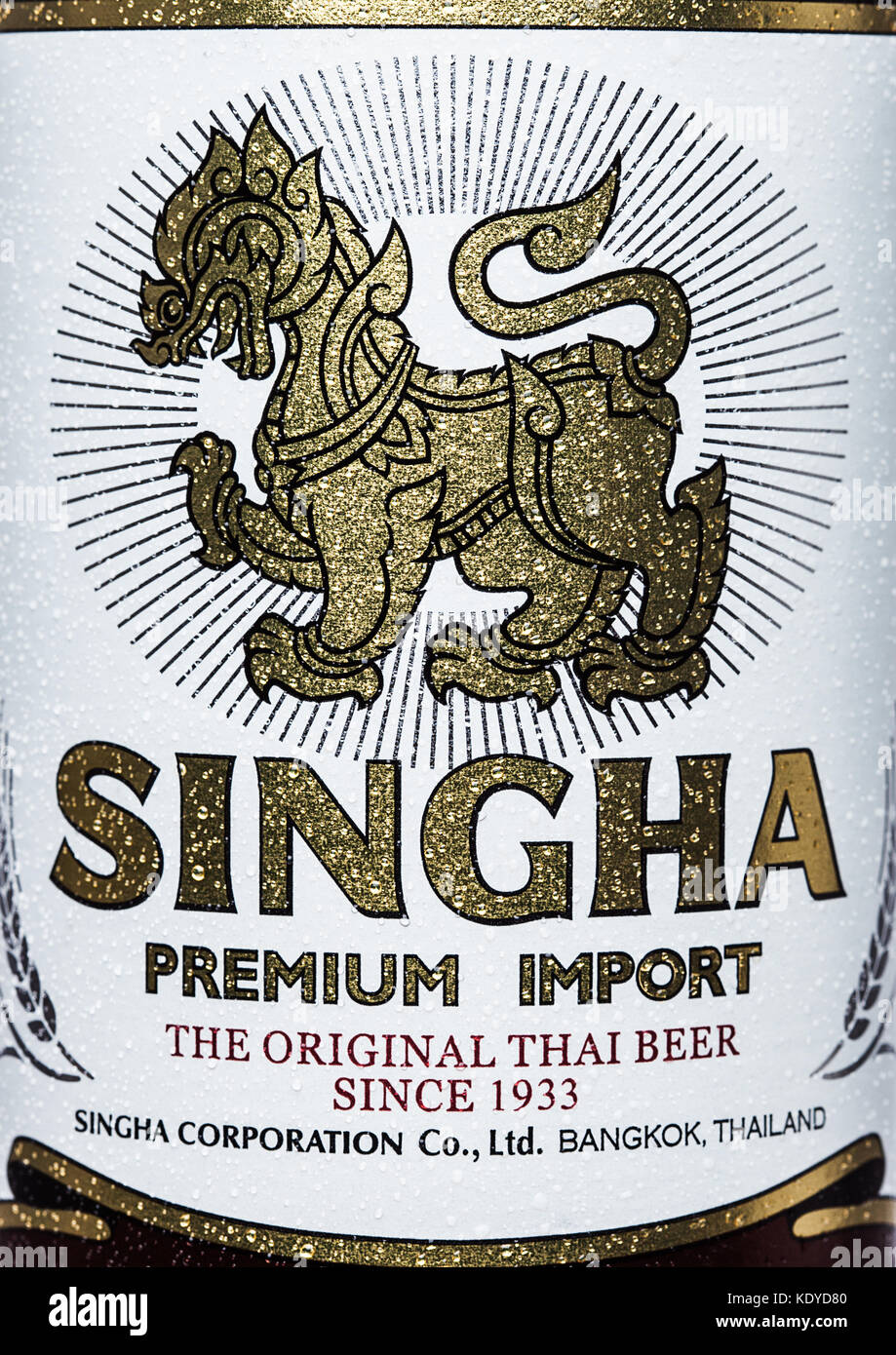 Singha beer logo -Fotos und -Bildmaterial in hoher Auflösung – Alamy