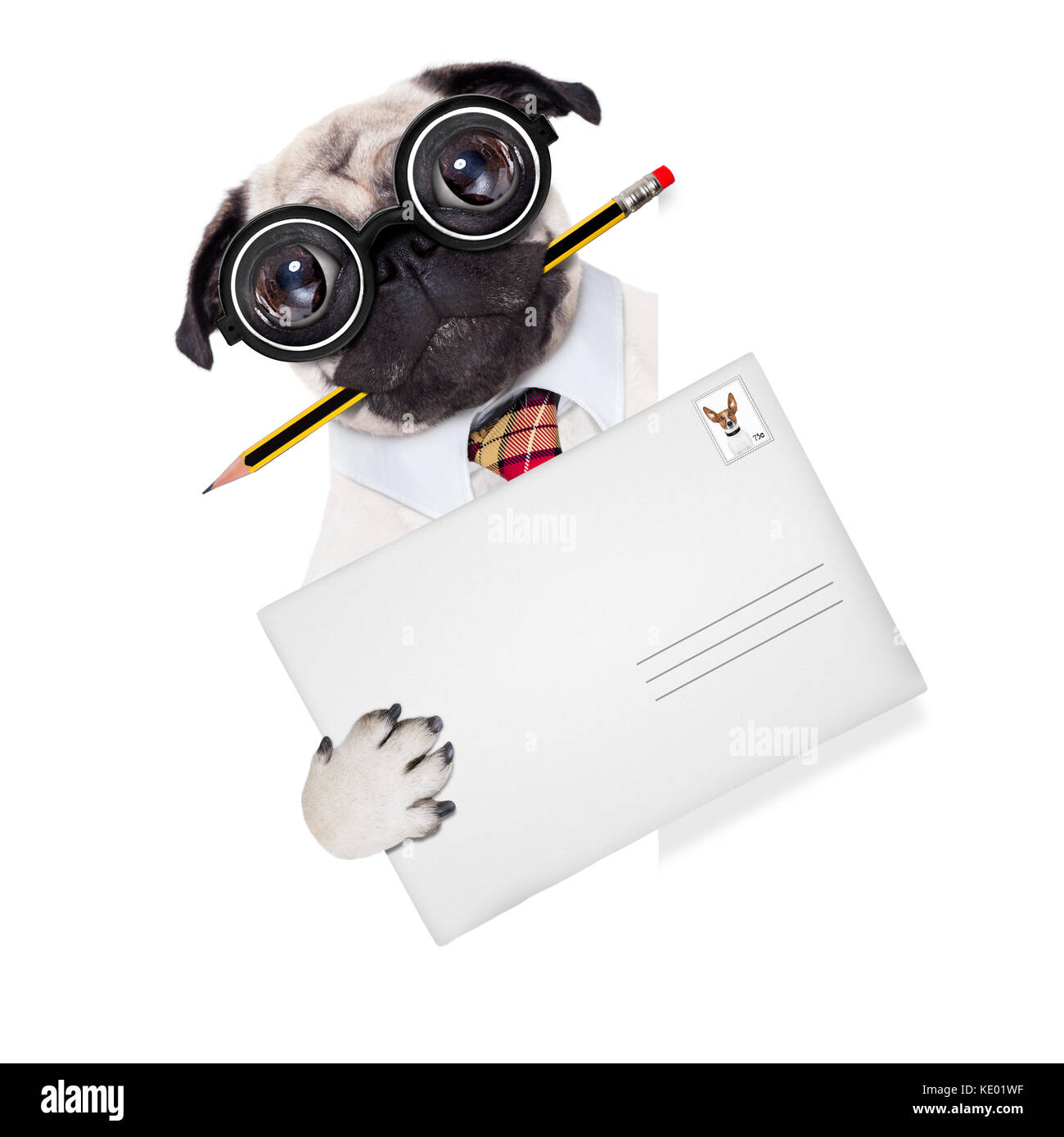 Lustig brief post Ausgeschnittene Stockfotos und -bilder - Alamy