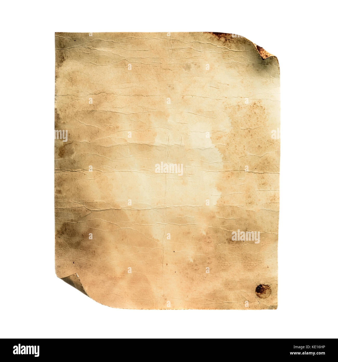 Hoja de papel antiguo -Fotos und -Bildmaterial in hoher Auflösung – Alamy