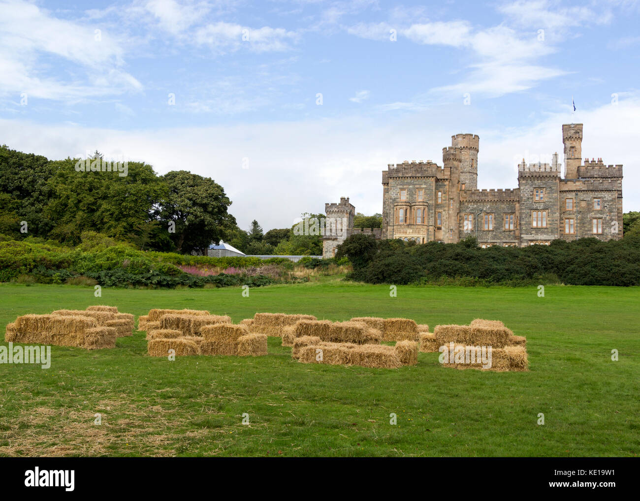 Lews Castle, Isle of Lewis, Western Isles, Äußere Hebriden, Schottland ...