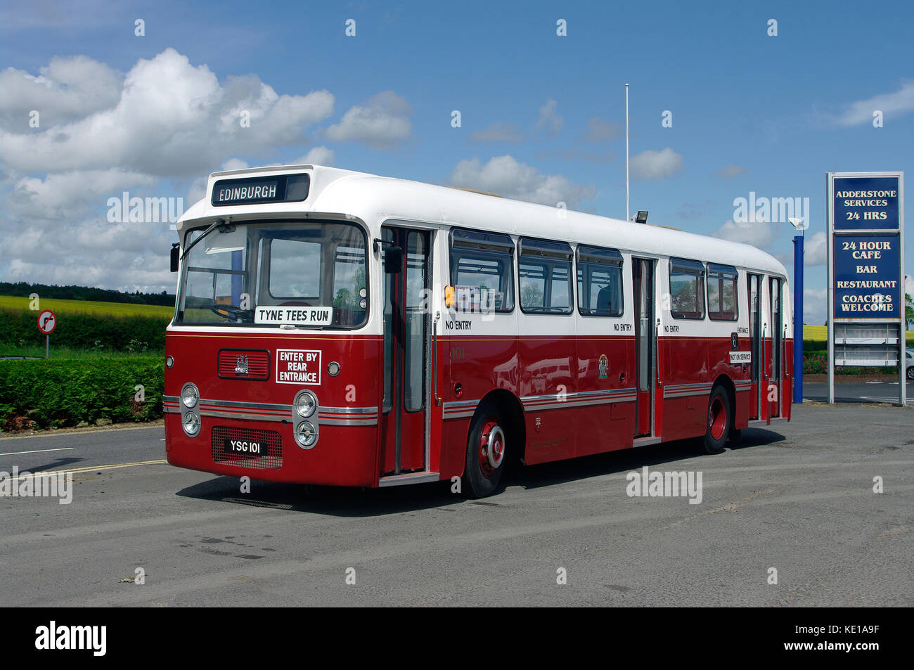 1961 Leyland leopard Bus Stockfotografie - Alamy