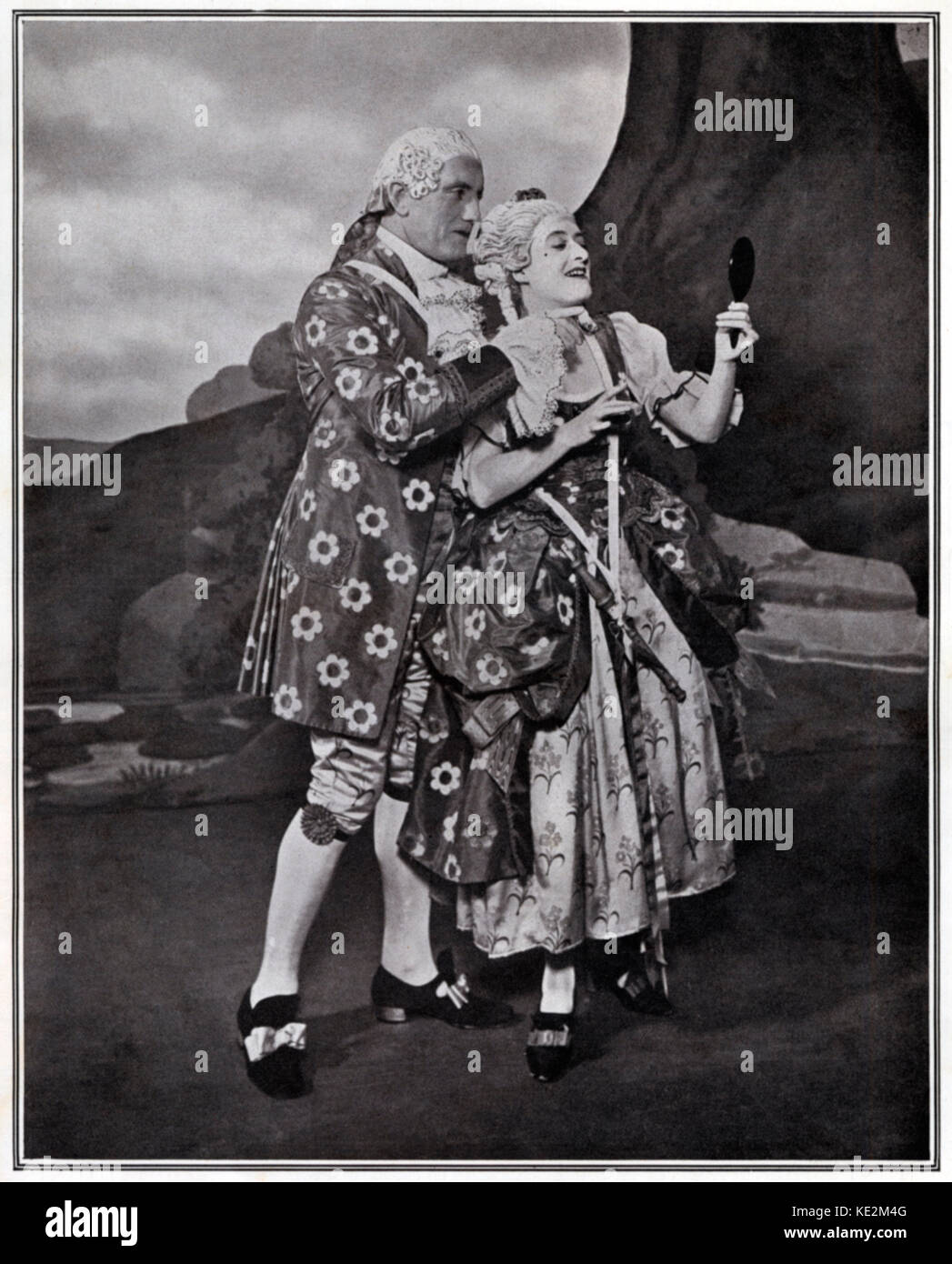 Gilbert & Sullivan's komische operette "Iolanthe' - Portrait von ...